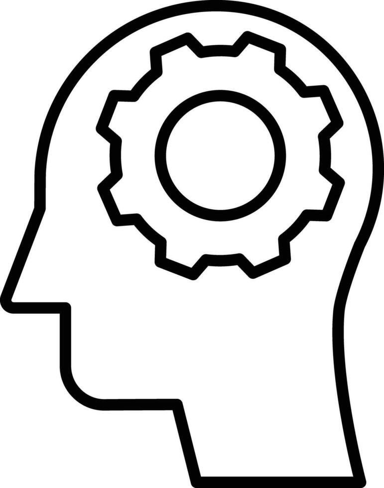 Automation Outline Vector Illustration Icon 34986712 Vector Art At Vecteezy