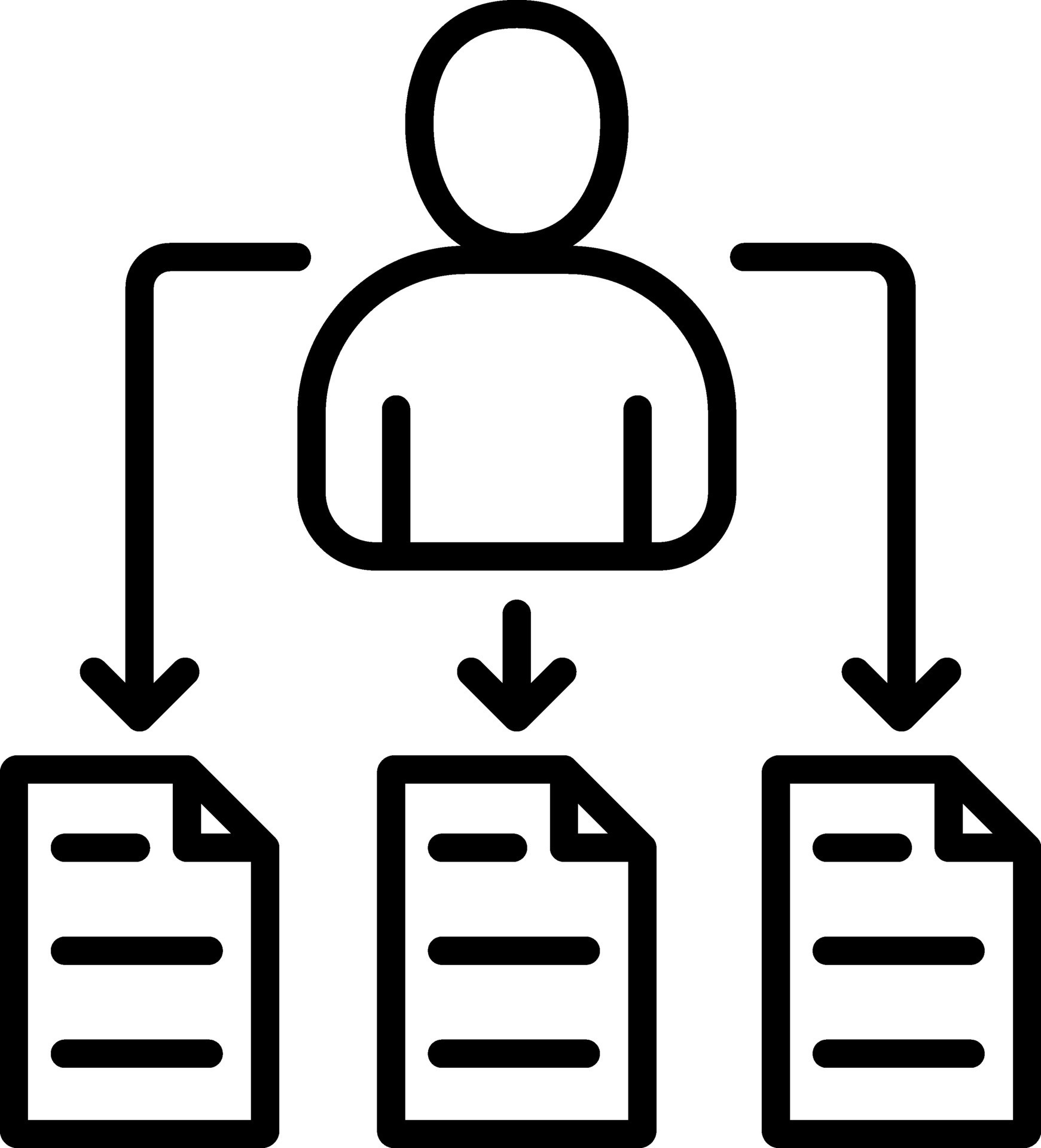 task icon line vector illustration 34991455 Vector Art at Vecteezy