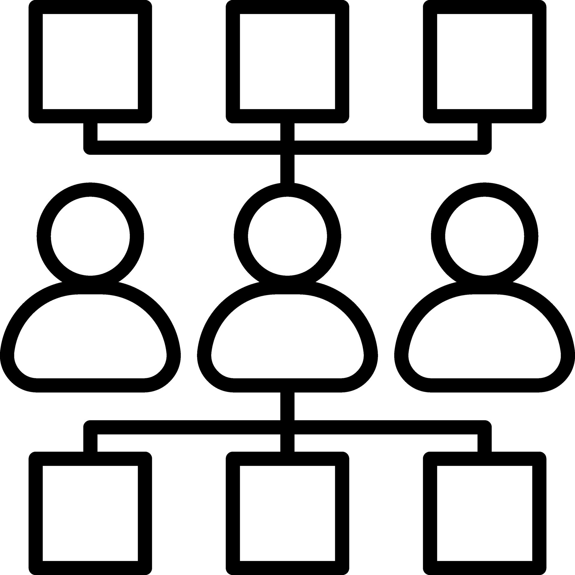 workflow icon line vector illustration 34991481 Vector Art at Vecteezy