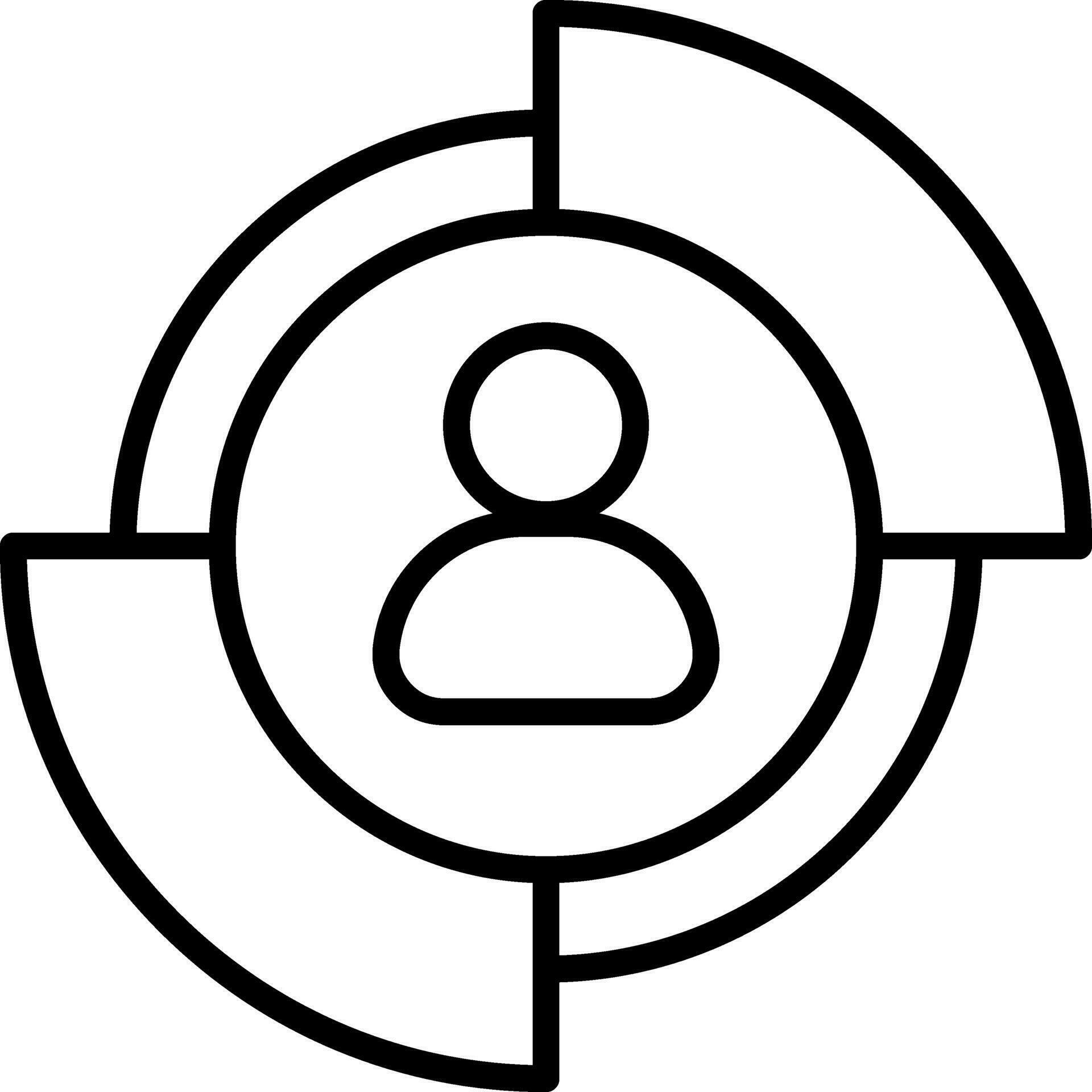 user icon line vector illustration 34991486 Vector Art at Vecteezy