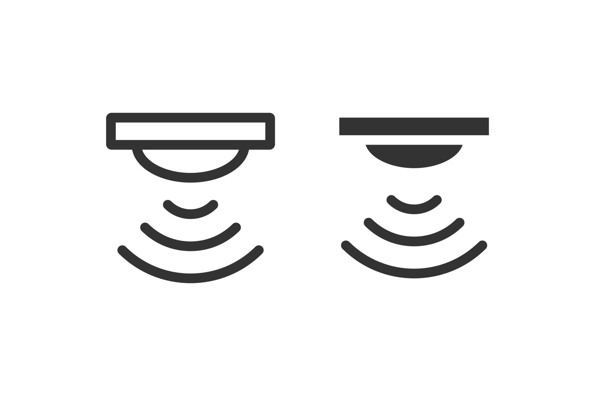 Sensor wave icon. Vector illustration design. 34996794 Vector Art at ...