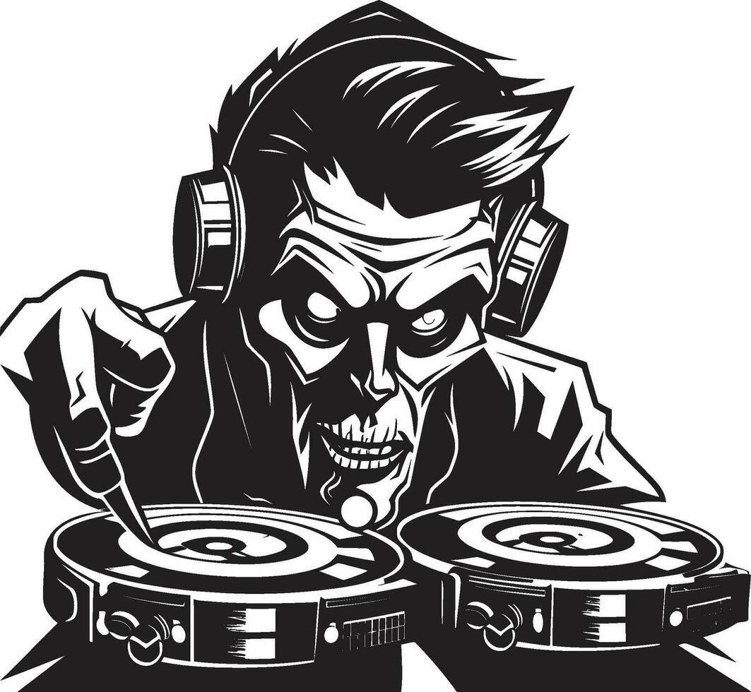 Zombie Dancefloor Evolution Zombie Vector Zombie Vinyl Spin Vector Design 35007069 Vector Art At