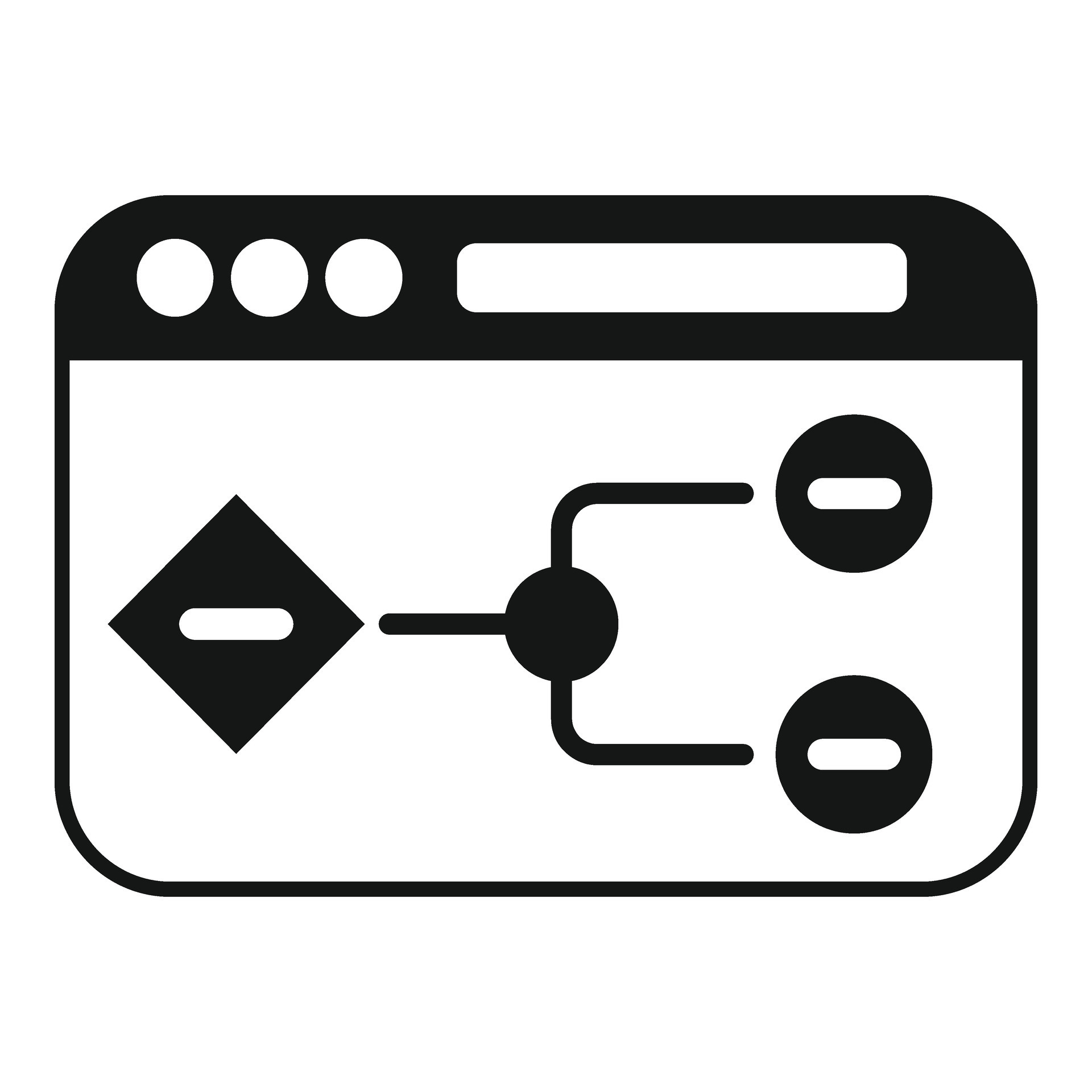 Web scheme api icon simple vector. Interface website 35018759 Vector Art at Vecteezy