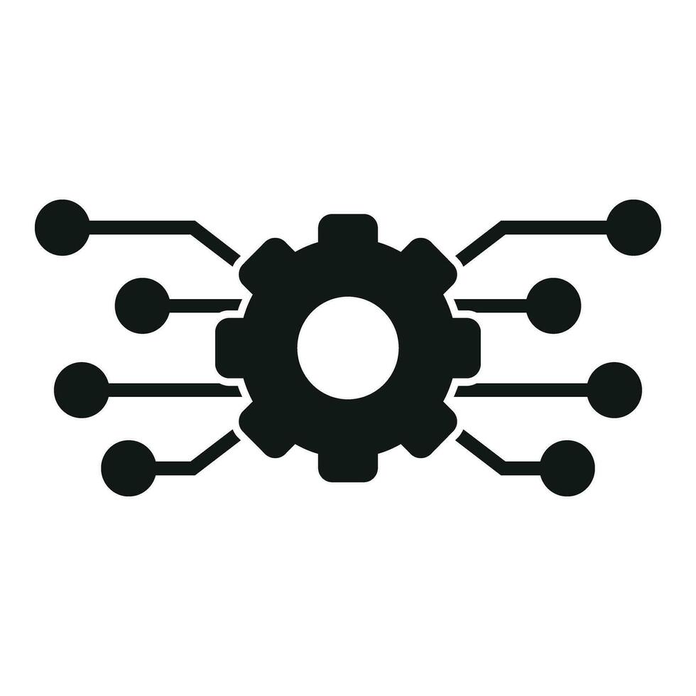 Gear Api Structure Icon Simple Vector Hosting Server 35018816 Vector Art At Vecteezy