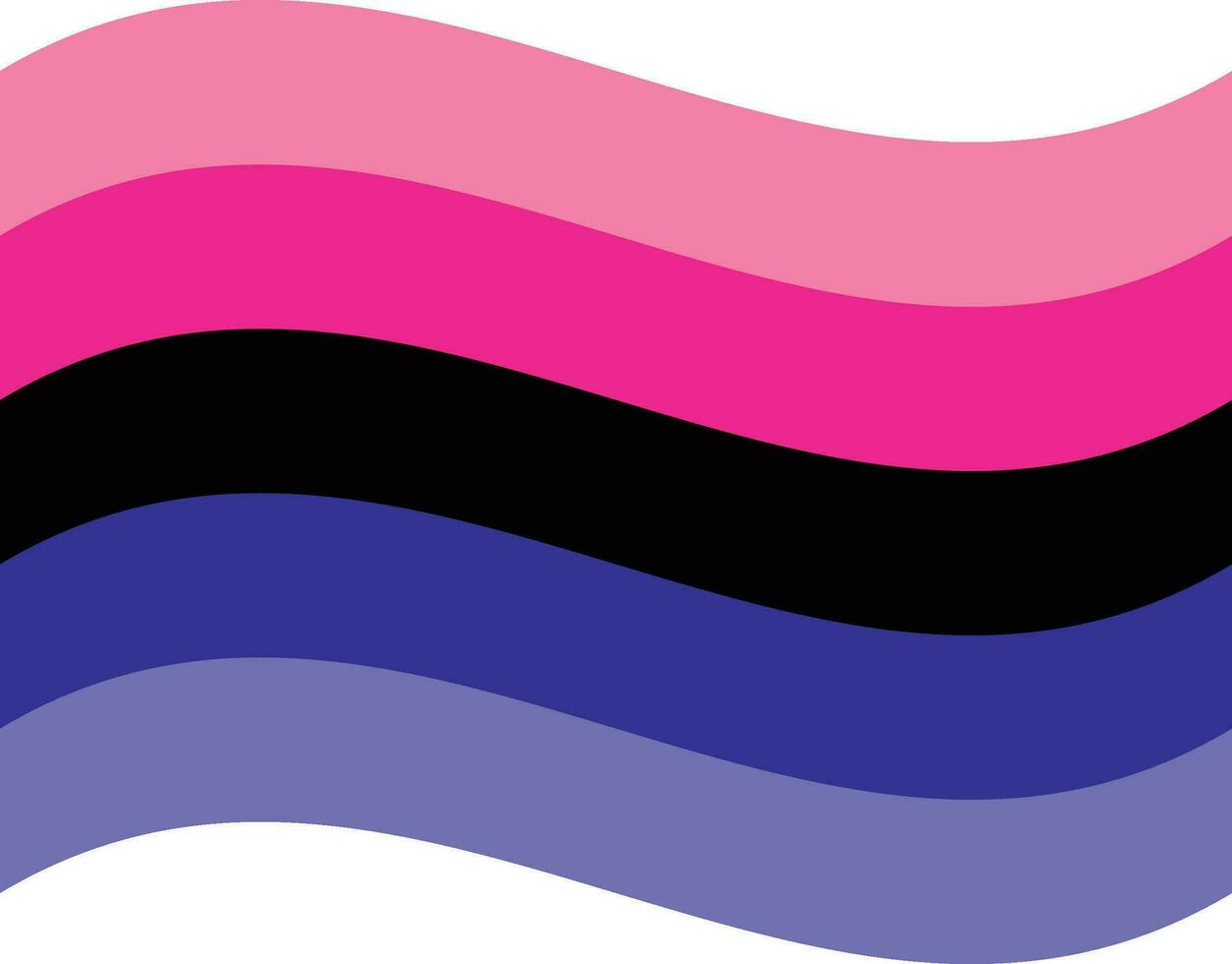 Omnisexual Pride Flag In Shape Lgbtq Flag 35038398 Vector Art At Vecteezy