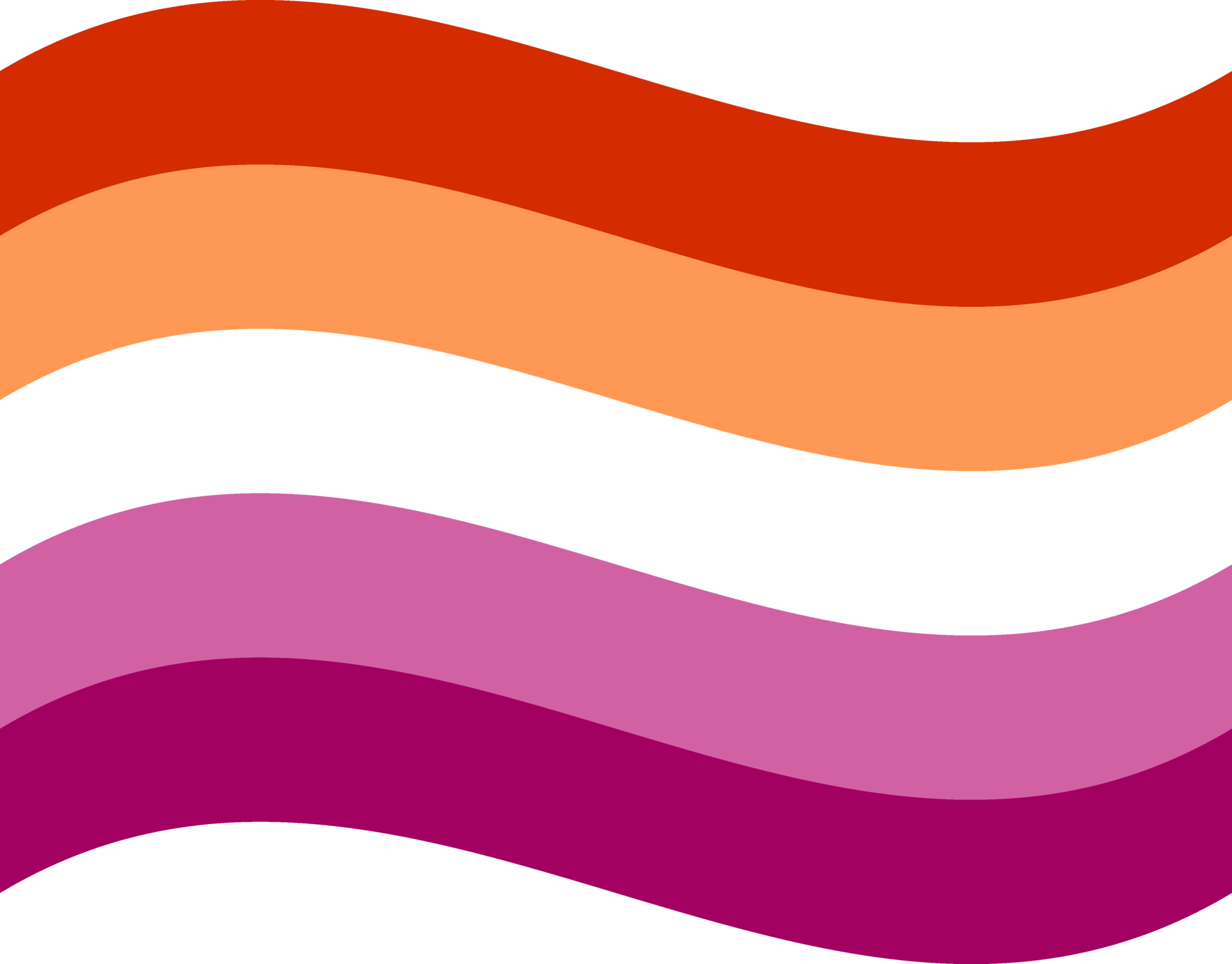 Lesbian Pride Flag in shape. LGBT symbol in shape 35038522 PNG