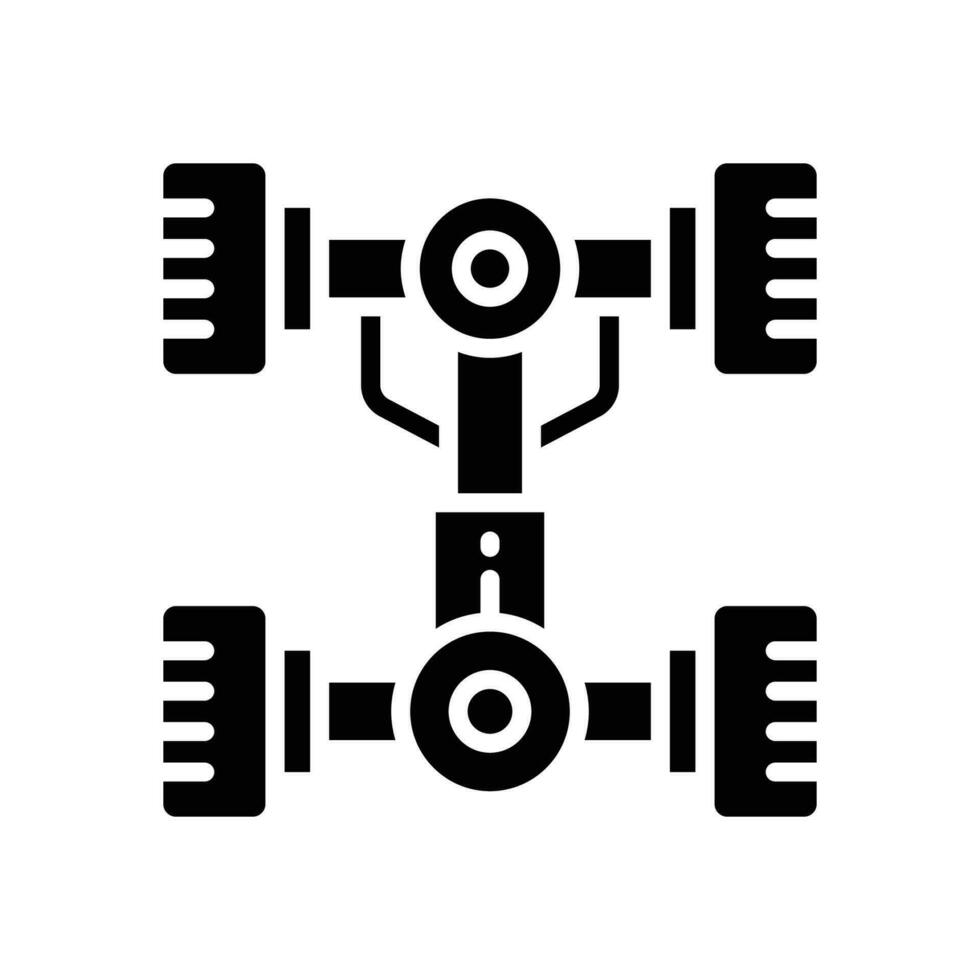 chassis icon. vector glyph icon for your website, mobile, presentation ... chassis icon. vector glyph icon for your website, mobile, presentation ...