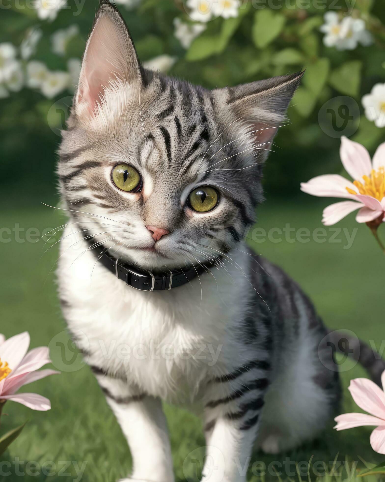 AI generated AI Generative Close up of a cat 35041190 Stock Photo at Vecteezy