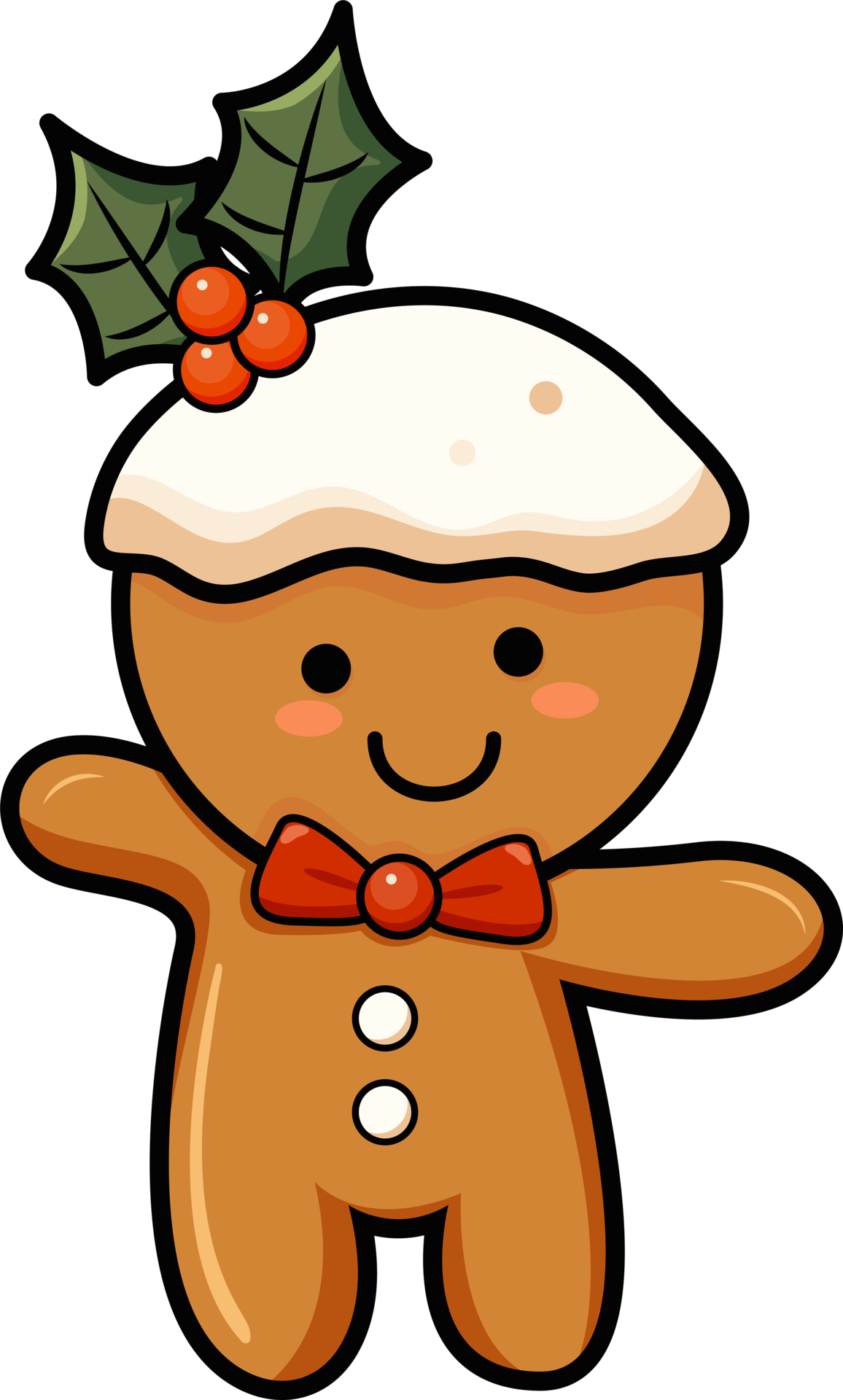 Christmas Gingerbread Man Clipart Png File No Background 35041290 Png