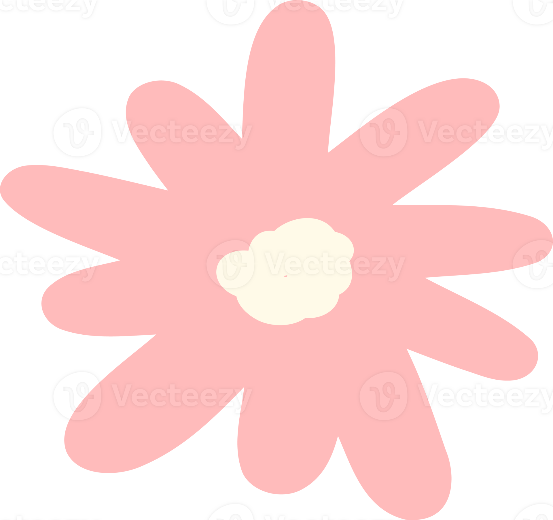 pink flower cartoon 35041657 PNG