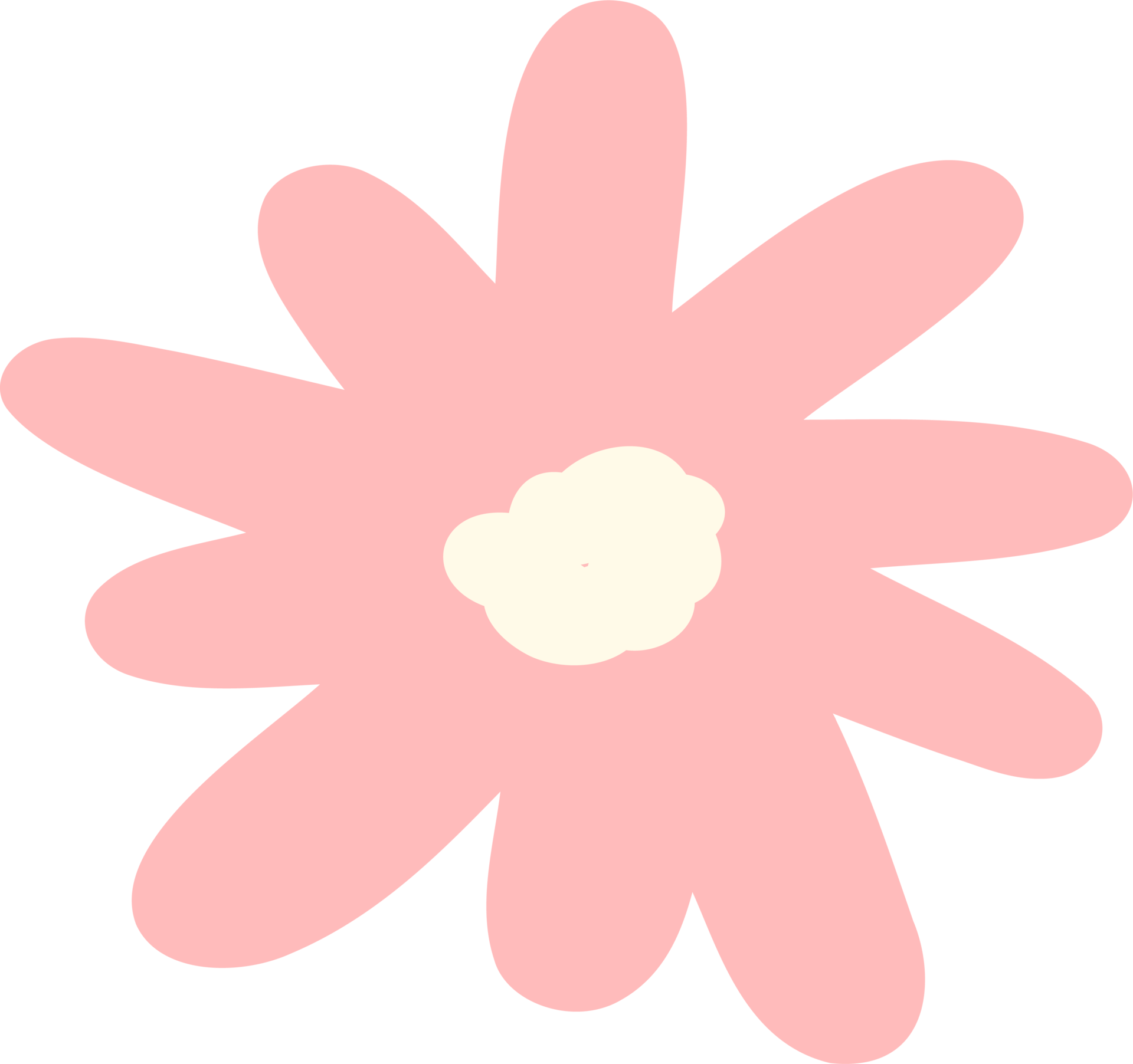 pink flower cartoon 35041657 PNG