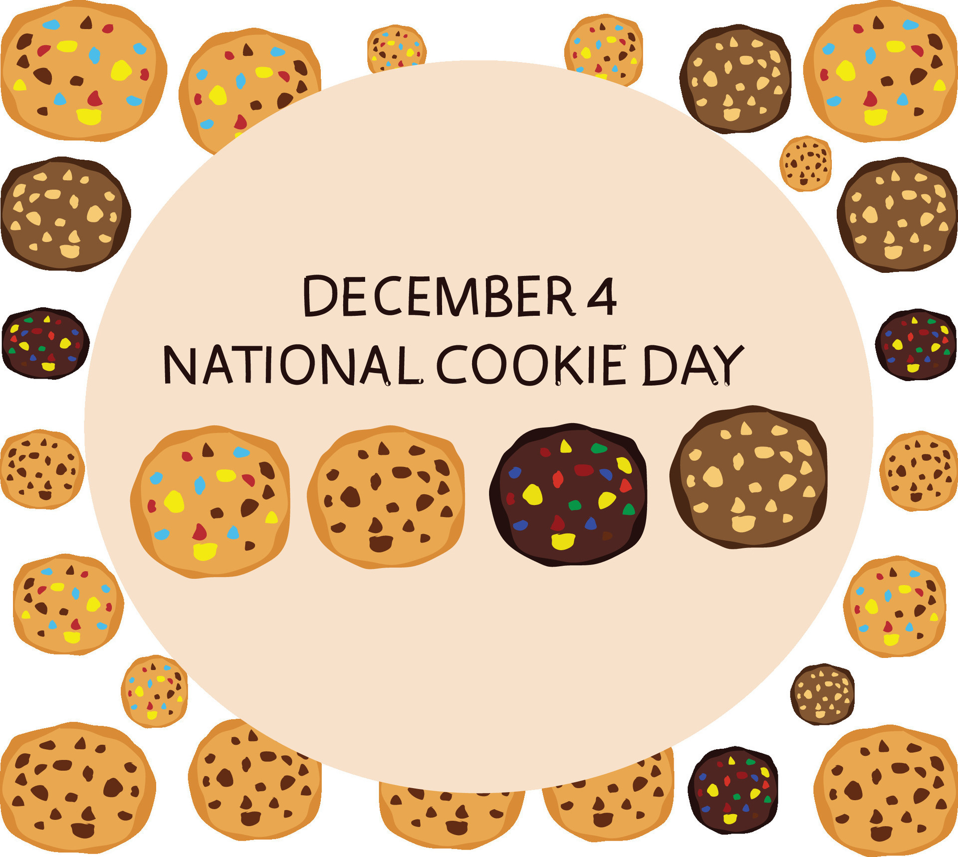National Cookie Day vector 35057540 Vector Art at Vecteezy National Cookie Day vector 35057540 Vector Art at Vecteezy