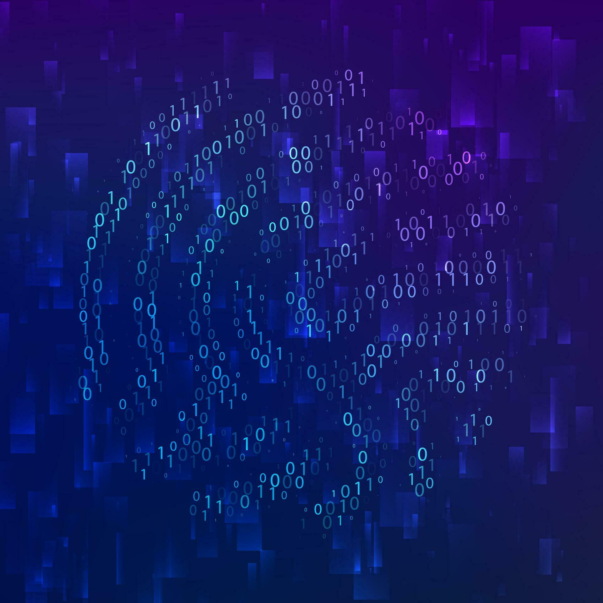 Binary code fingerprint biometric id. Digital key for software ... Binary code fingerprint biometric id. Digital key for software ...