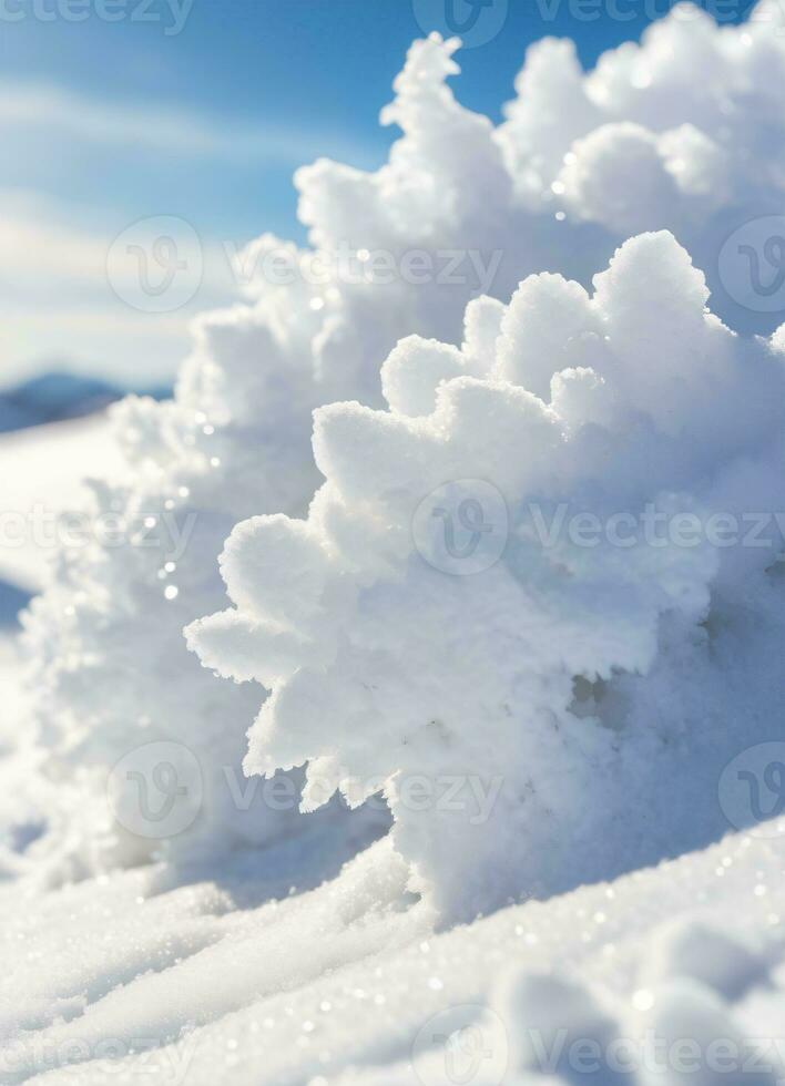 AI generated Snow texture background 35061405 Stock Photo at Vecteezy