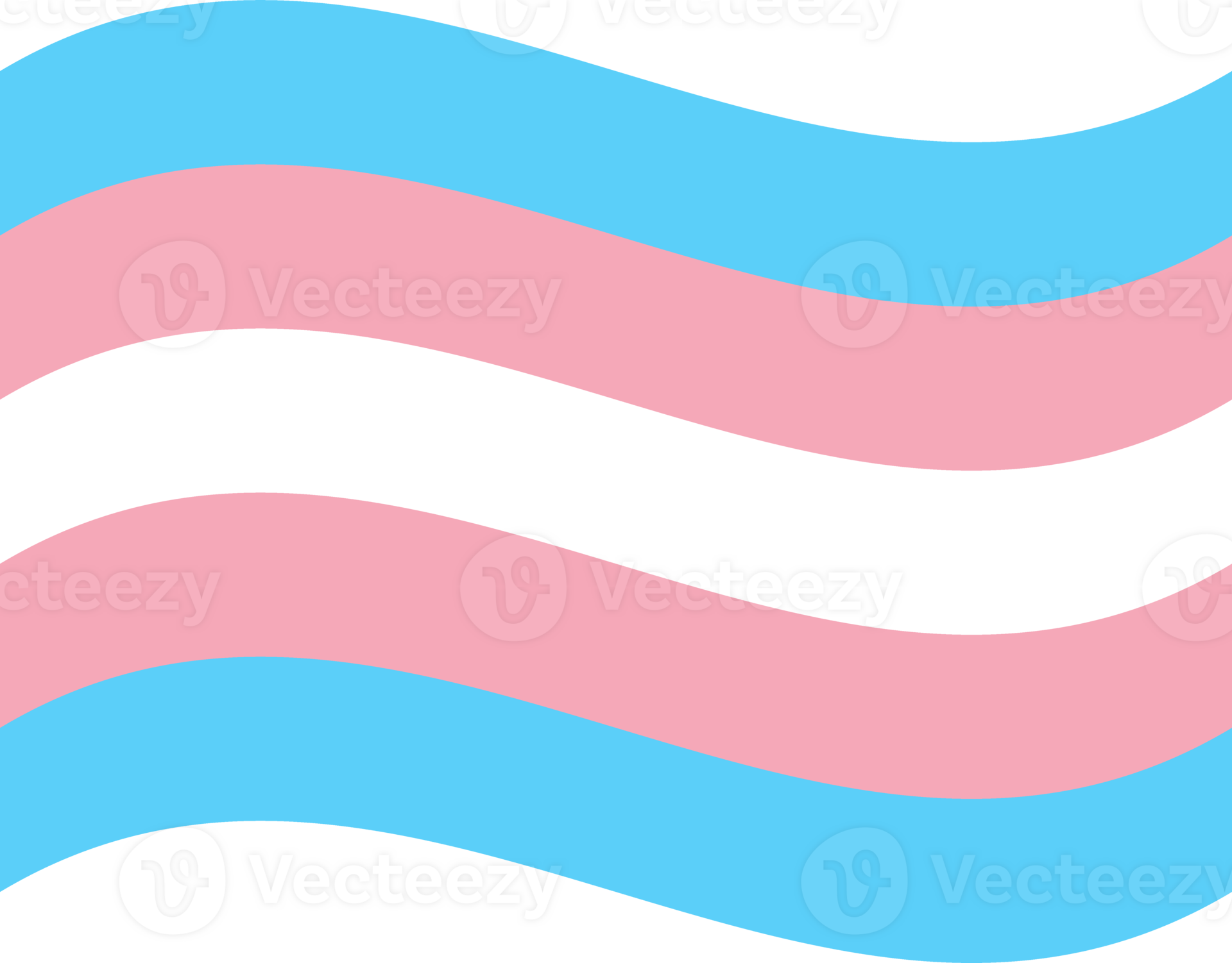 Transgender Pride Flag In Shape Trans Pride Flag 35062516 Png