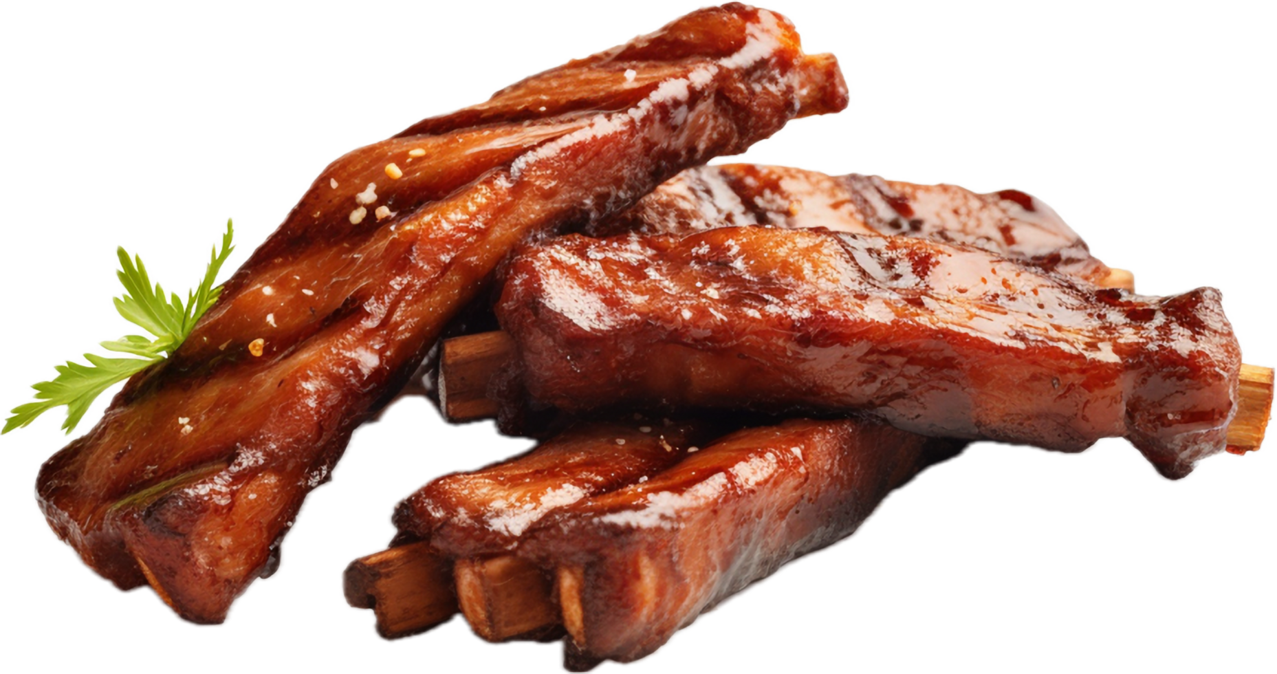 Ai Generated Grilled Pork Ribs Png 35063282 Png