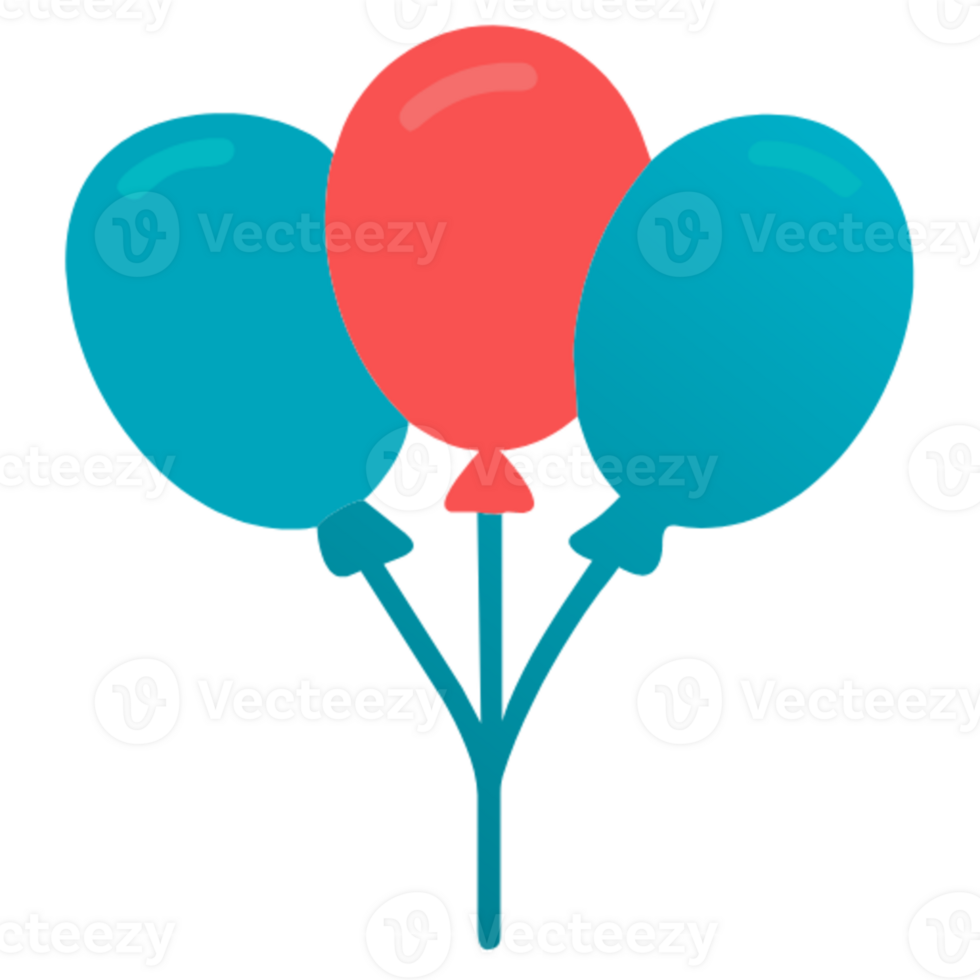 Ai Generated Balloon Bouquet Party 35064423 Png