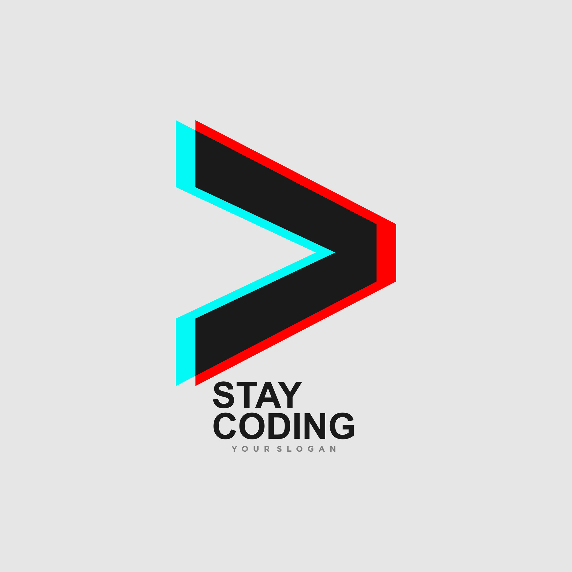 stay coding logo design 35081464 Vector Art at Vecteezy