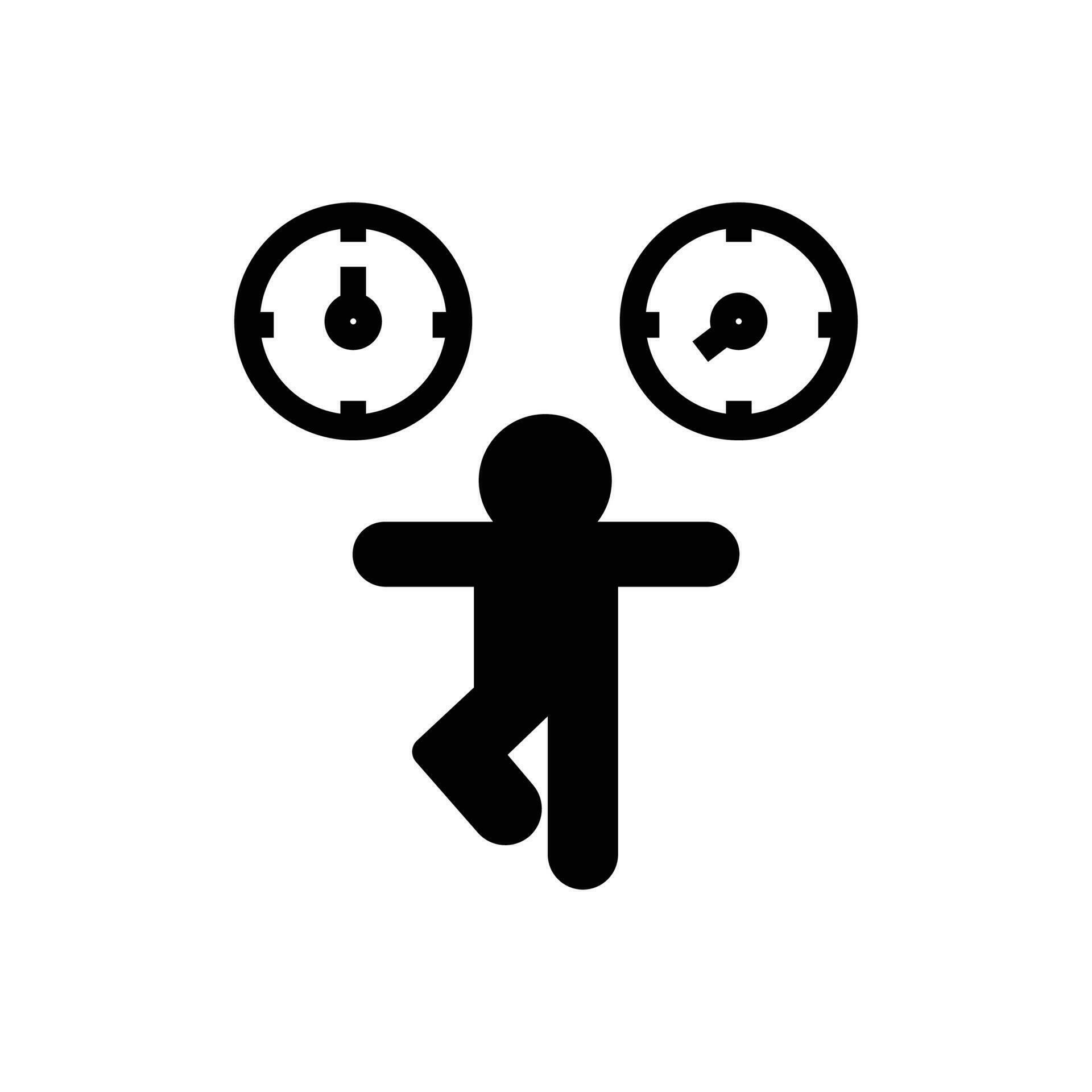 Flexible icon. black fill icon 35082243 Vector Art at Vecteezy