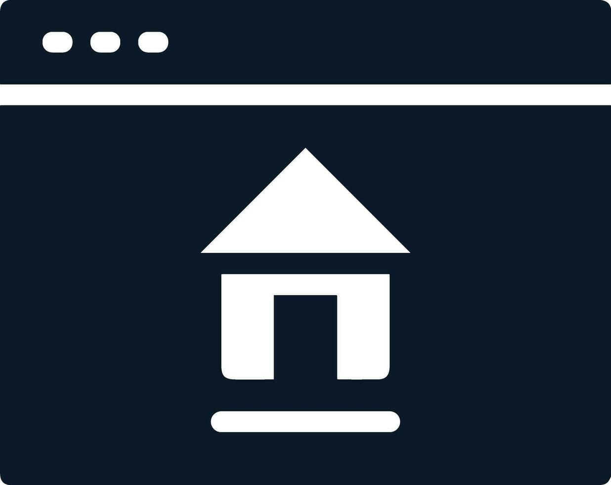 Home homepage icon symbol vector image. Illustration of the house real ...