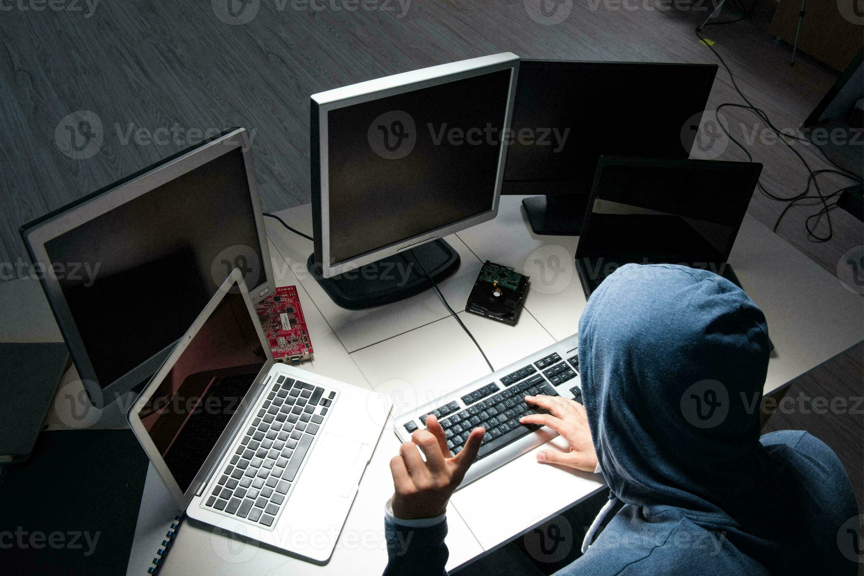 Digital Security Breach, Cybersecurity Concep. Data Hacking, Encryption ...