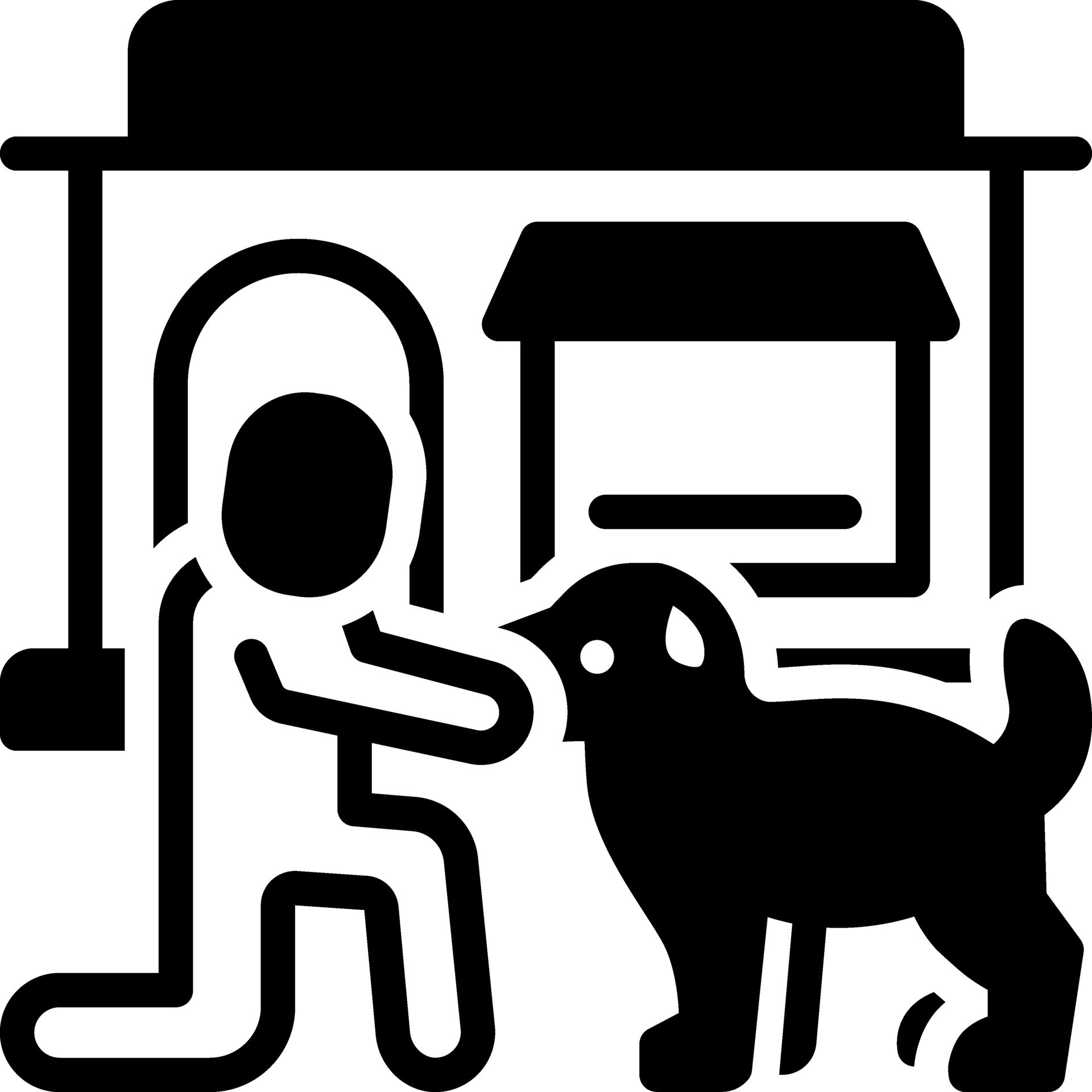 solid icon for adopt 35088084 Vector Art at Vecteezy