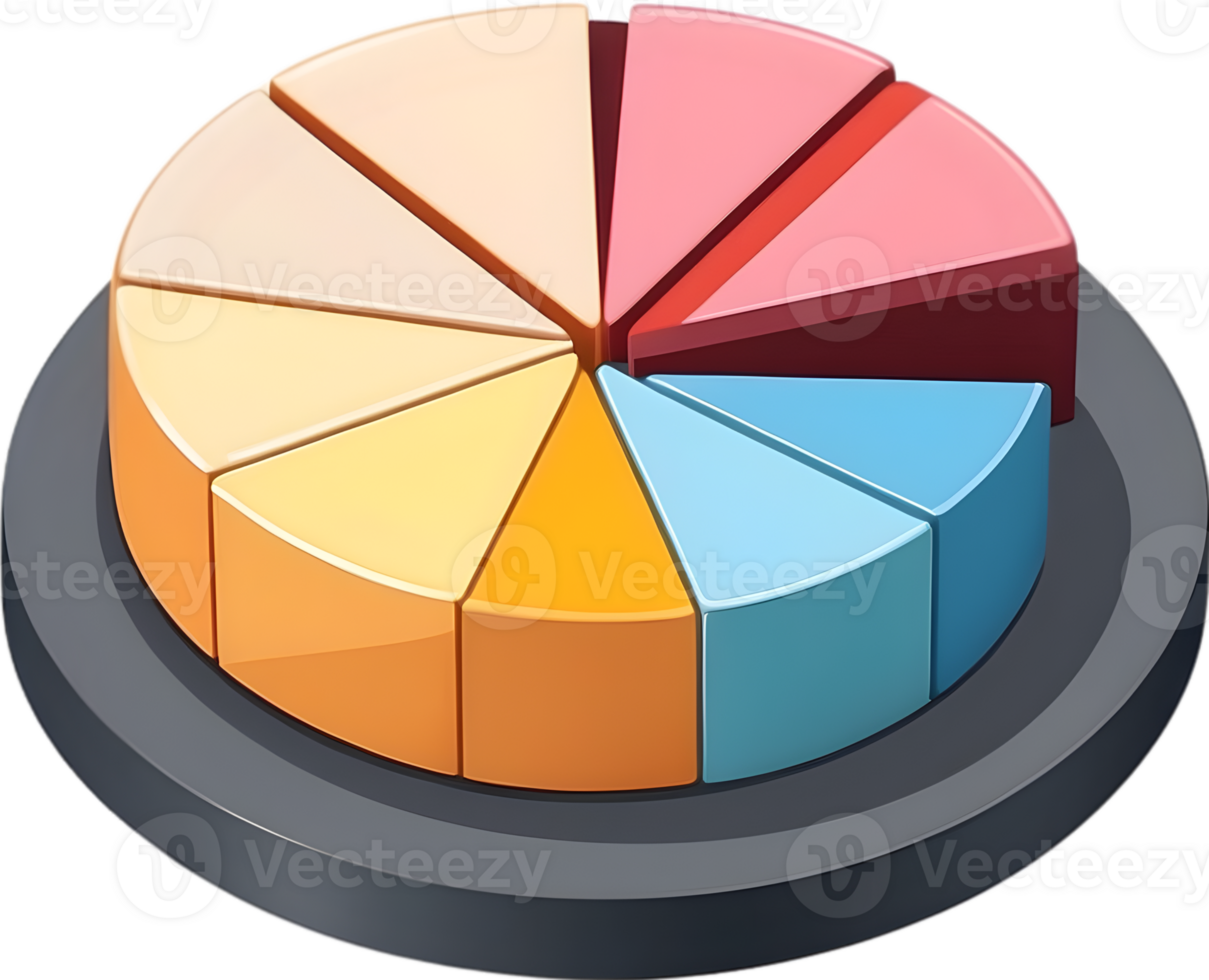 AI generated a colorful pie chart with ai generative 35092182 PNG AI generated a colorful pie chart with ai generative 35092182 PNG