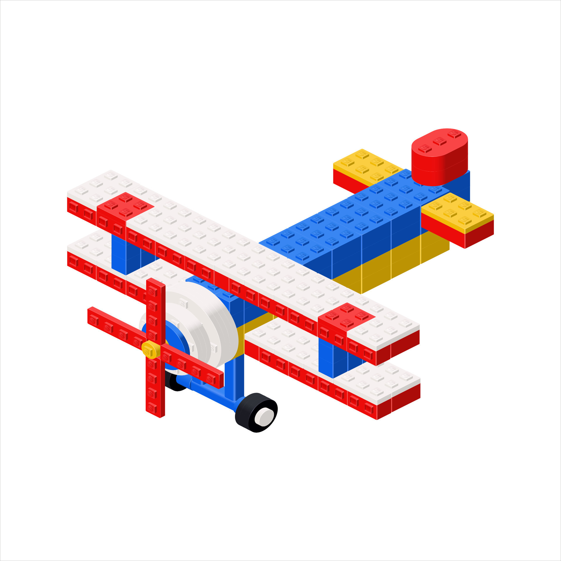 Colored biplane airplane in isometry. Vector 35093545 Vector Art at ... Colored biplane airplane in isometry. Vector 35093545 Vector Art at ...