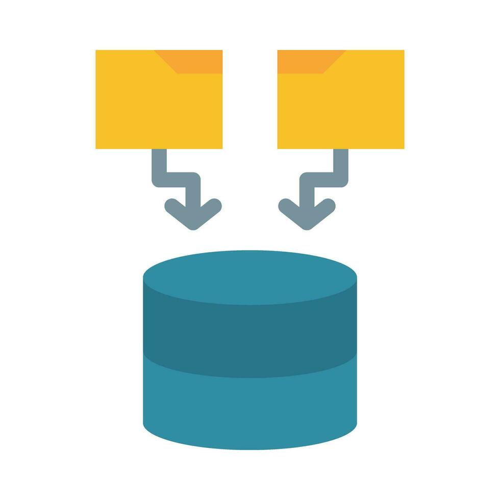 Data Vector Flat Icon For Personal And Commercial Use. 35094690 Vector ...