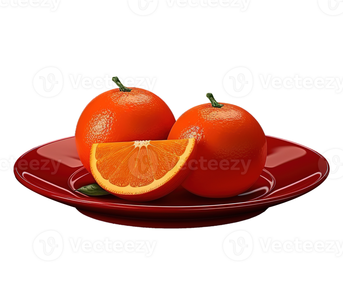 Ai Generated Illustration Of Fresh Mandarin Orange Ai Generative