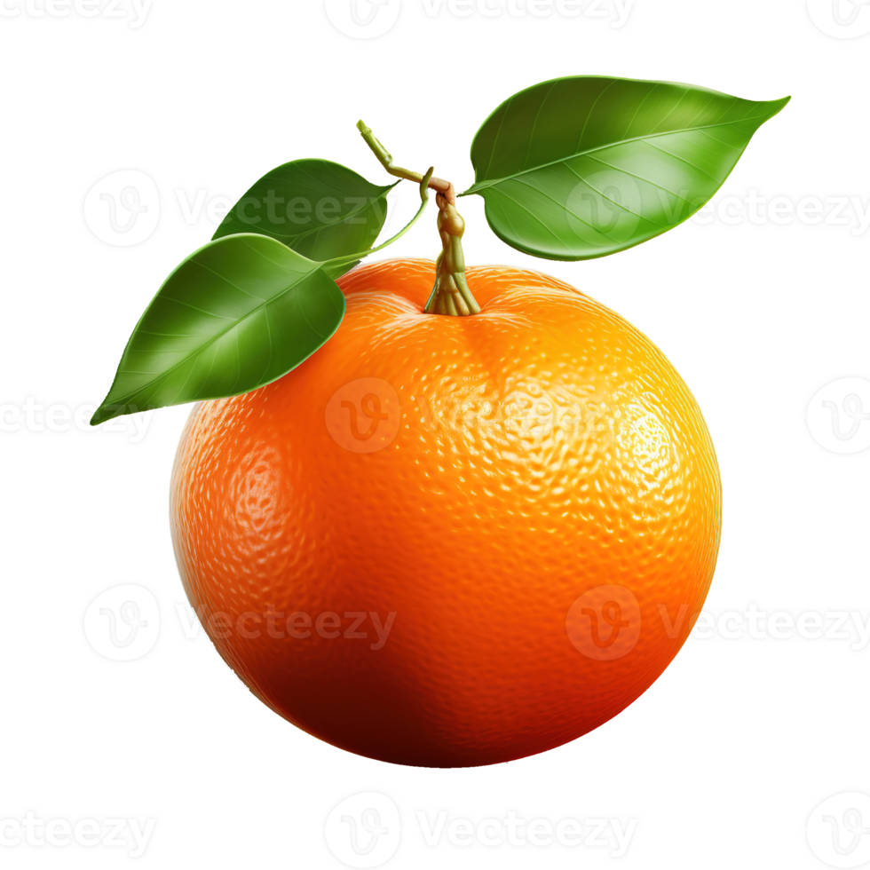Ai Generated Illustration Of Fresh Mandarin Orange Ai Generative