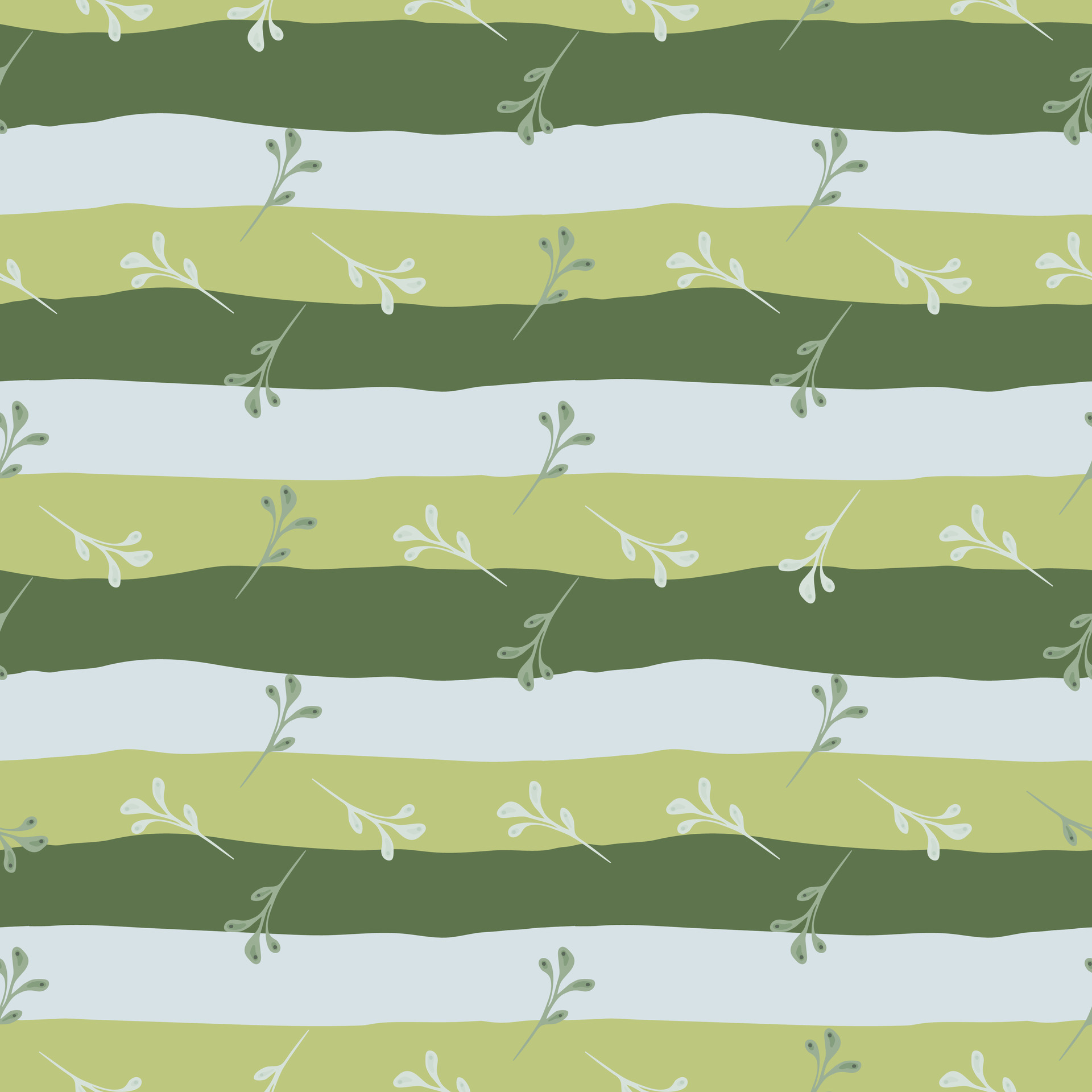 Ornate and organic, this seamless nature-inspired pattern blends doodle ...