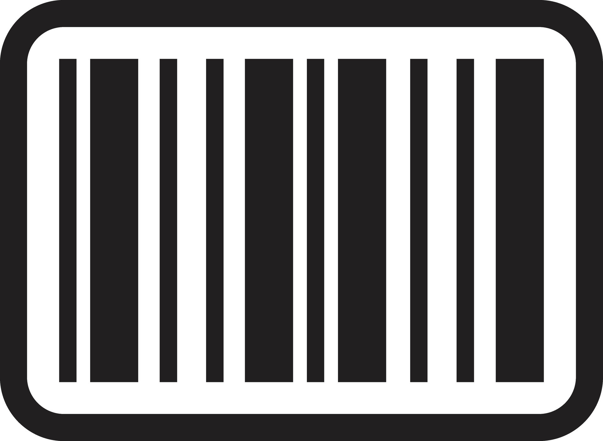 Barcode Icon Vector Isolated On White Background 35113426 Vector Art At Vecteezy