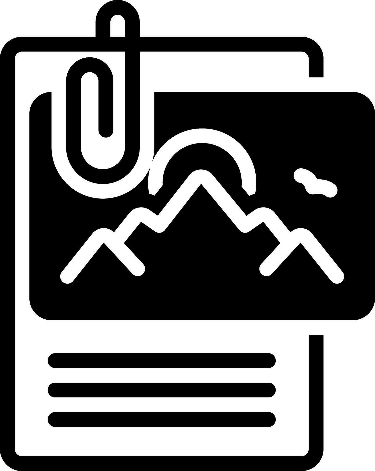 solid icon for attach 35117778 Vector Art at Vecteezy