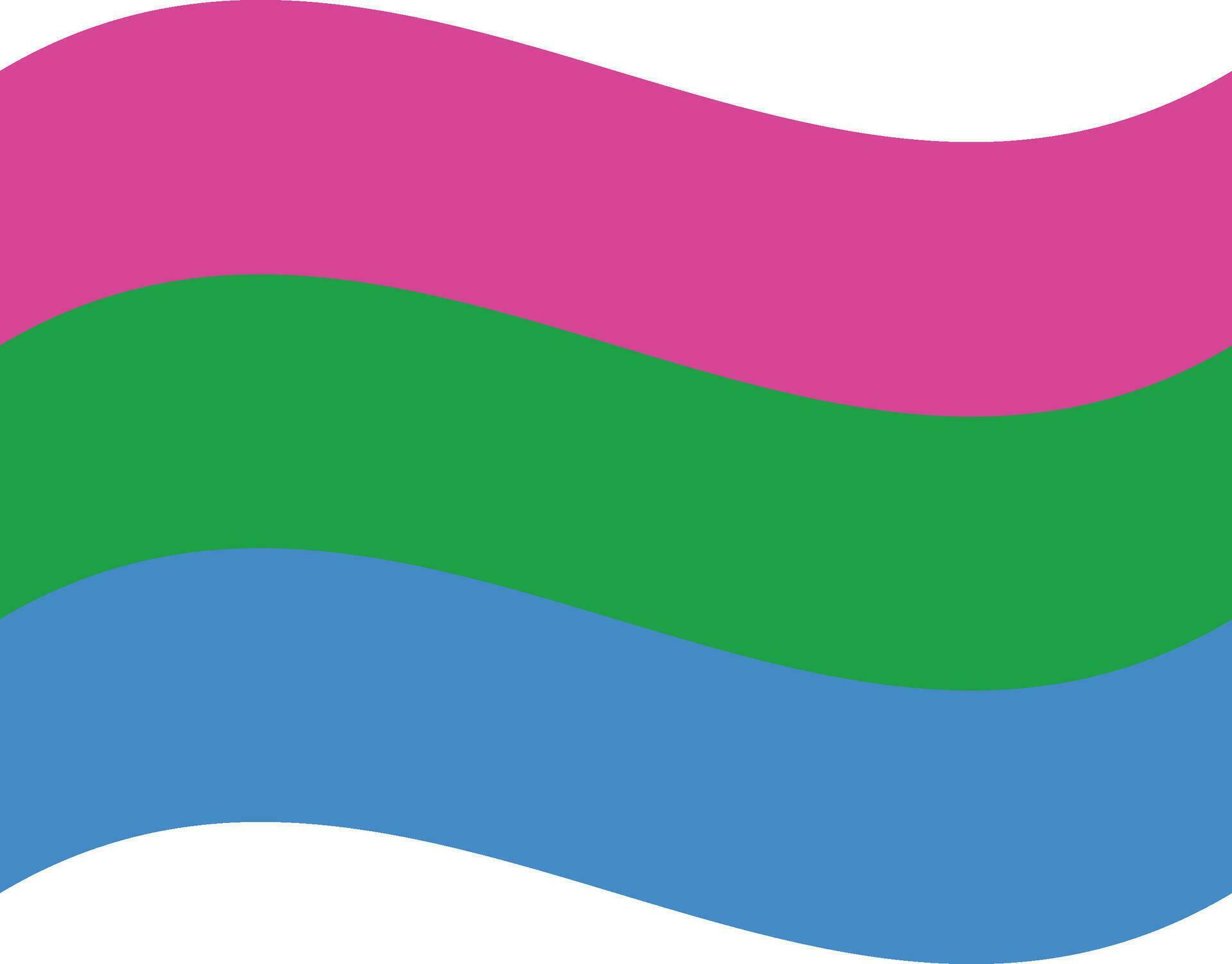 Polysexual Pride Flag Lgbtq Flag In Shape 35125923 Vector Art At Vecteezy