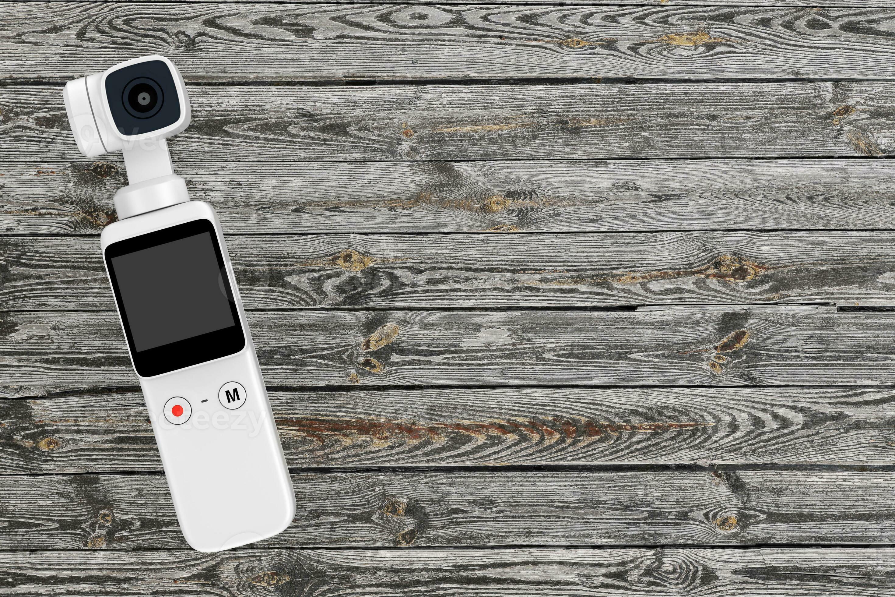 Pocket Handheld Gimbal Action Camera. 3d Rendering 35129792 Stock Photo ...