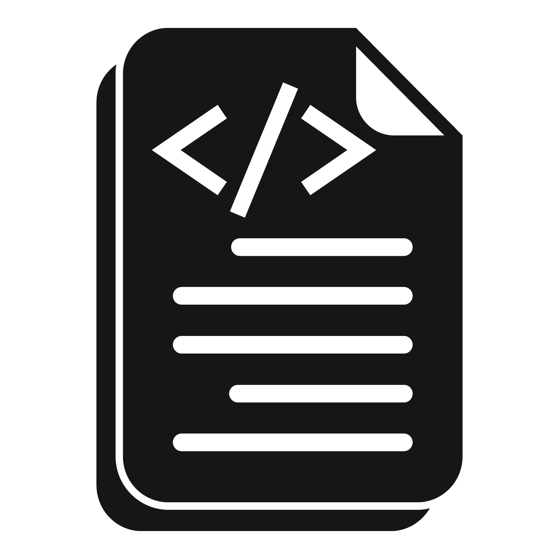 Paper code paper icon simple vector. Screen code computer 35141413 ...