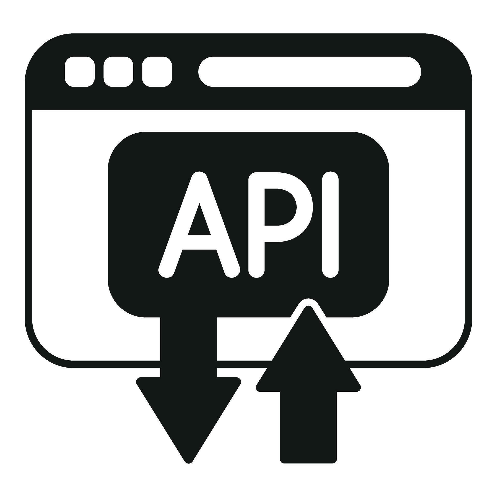 Api change gear icon simple vector. Mobile server 35141448 Vector Art ...