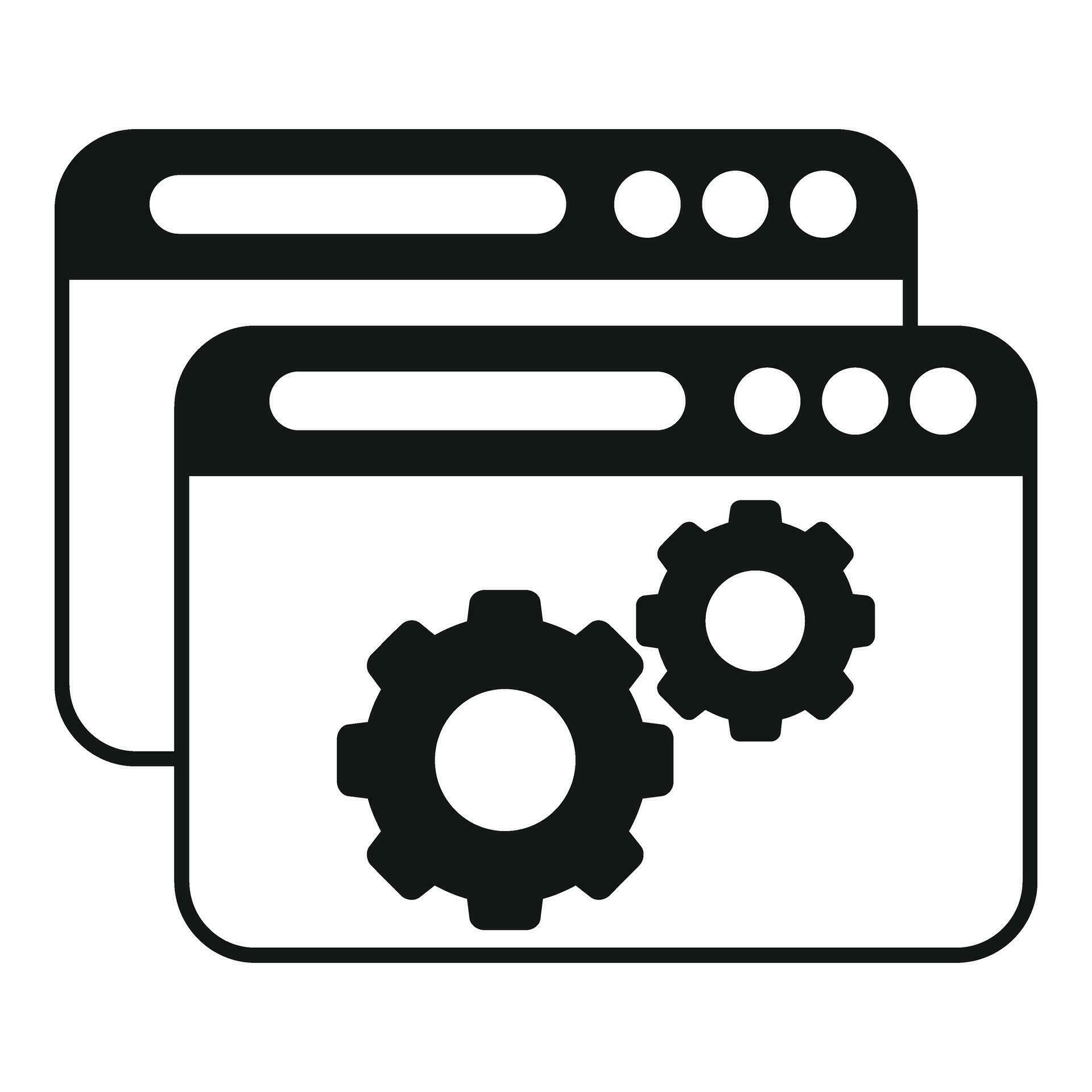 Web Secure Api Icon Simple Vector Interface Hosting 35141449 Vector Art At Vecteezy