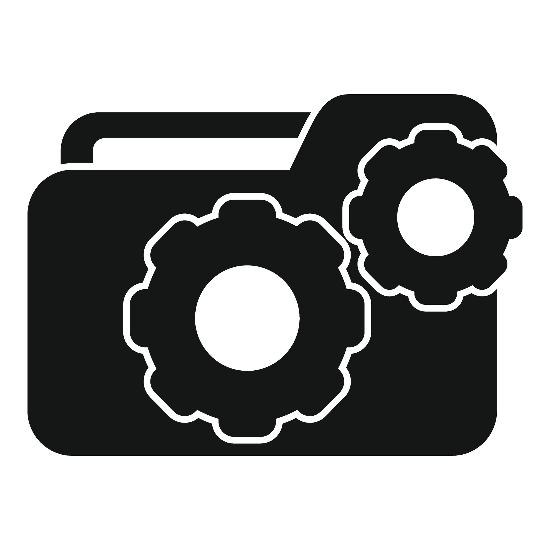Folder data api icon simple vector. Monitor hosting mobile 35141492 ...