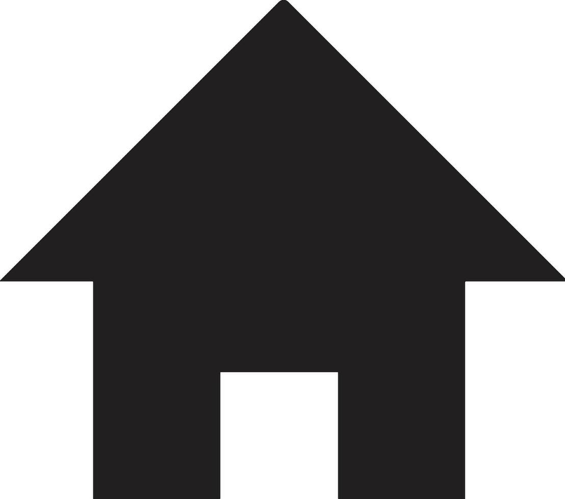 Home homepage icon symbol vector image. Illustration of the house real ...