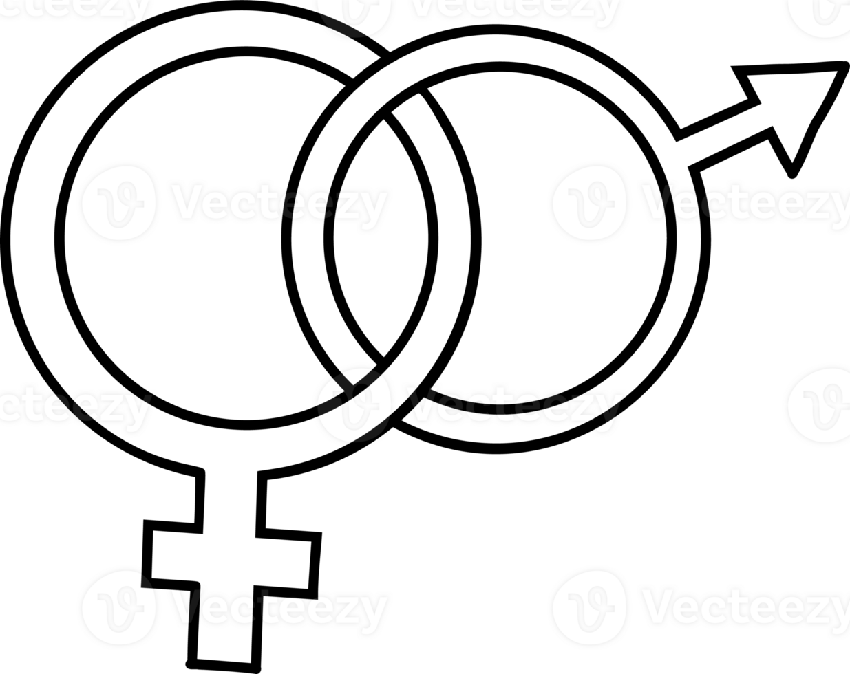 Male And Female Gender Signs 35147770 Png