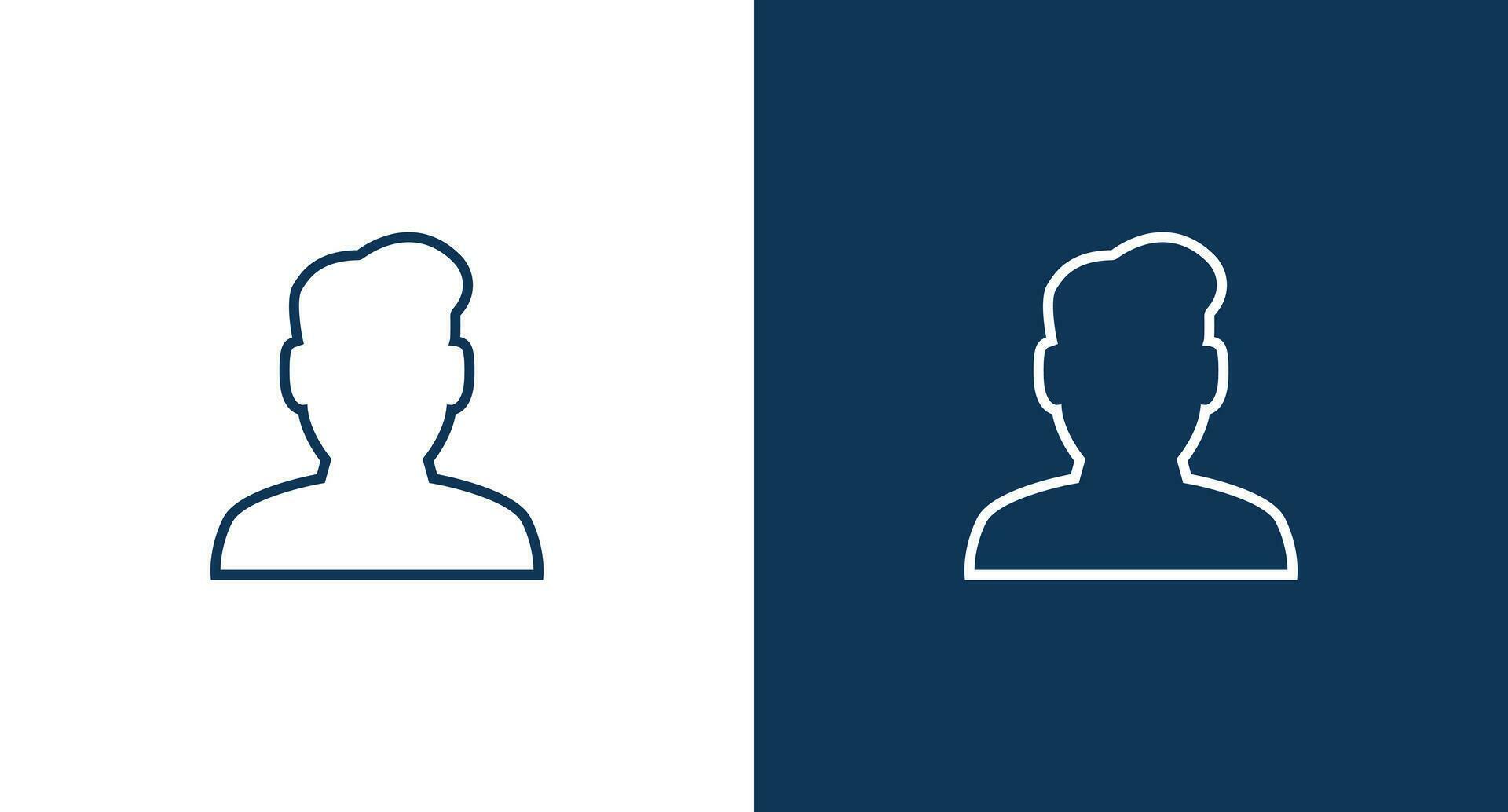 Man Outline Icon For Web And Mobile 35152778 Vector Art At Vecteezy