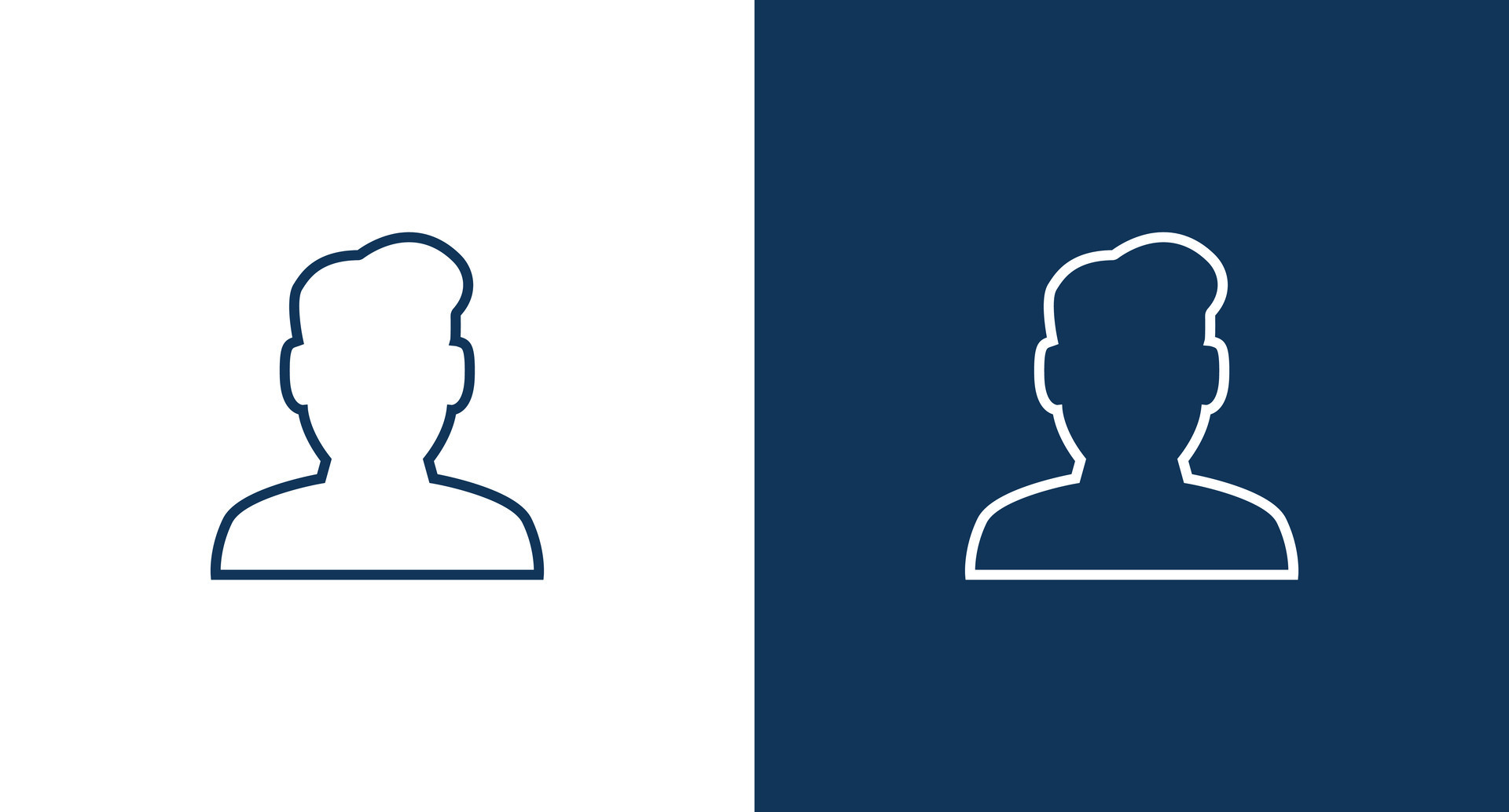 Man Outline Icon For Web And Mobile 35152778 Vector Art At Vecteezy