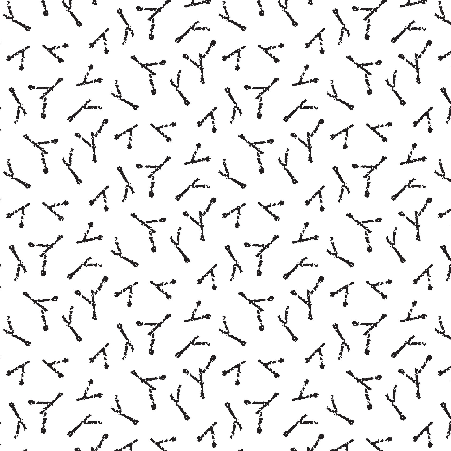 Tree Twig Pattern Vector Illustration For Packaging Design Eco Print