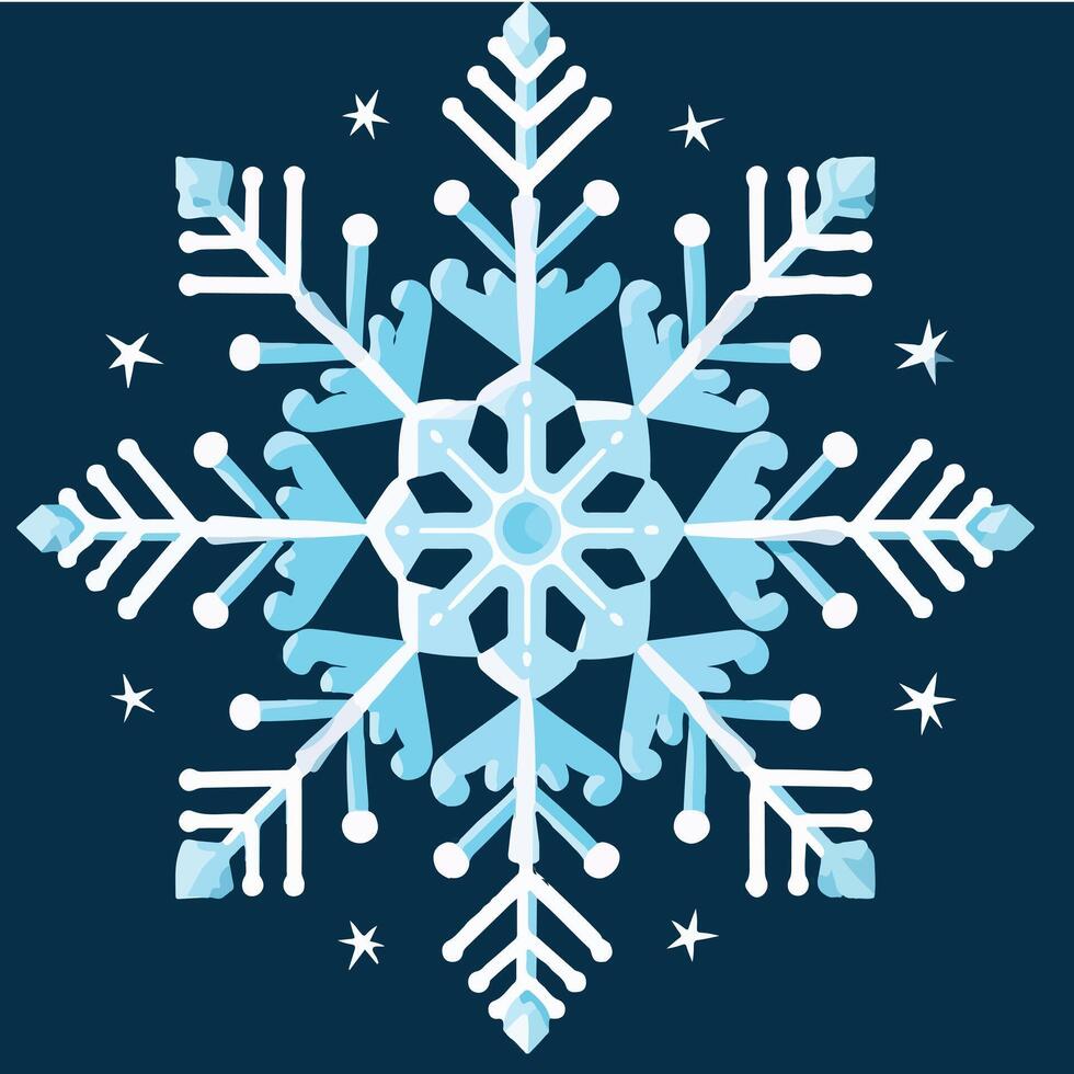 Snowflake Vector Art 35153934 Vector Art At Vecteezy