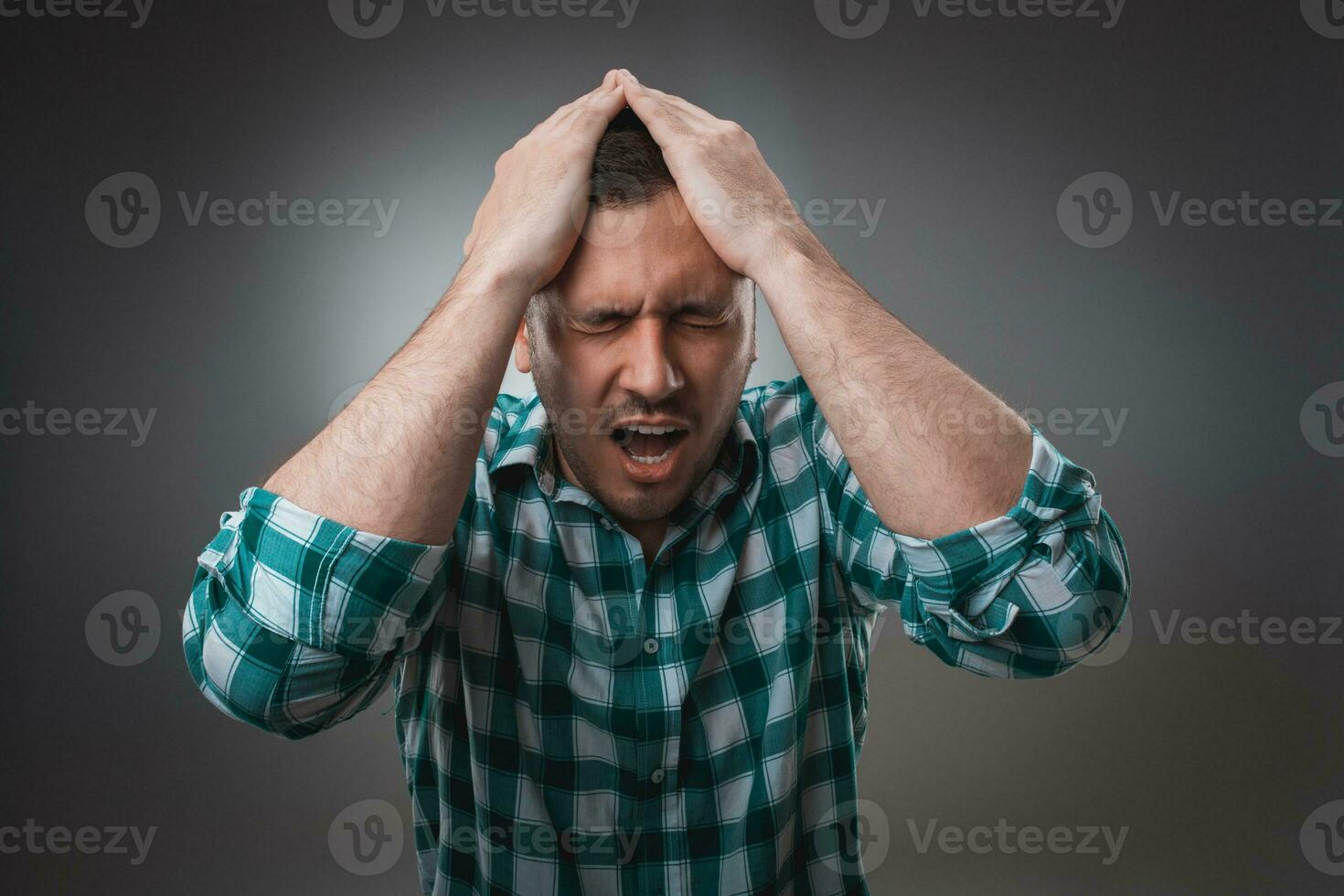 Stress Man Stock Photos, Images and Backgrounds for Free Download