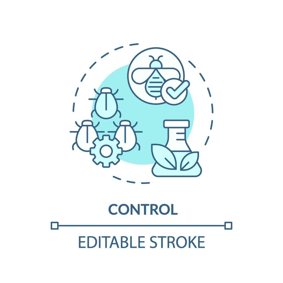 2D editable blue control icon, monochromatic isolated vector ... 2D editable blue control icon, monochromatic isolated vector ...