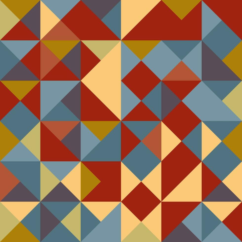 Vector Abstract Geometric Cube And Triangle Angular Colorful Pattern Background For Layout