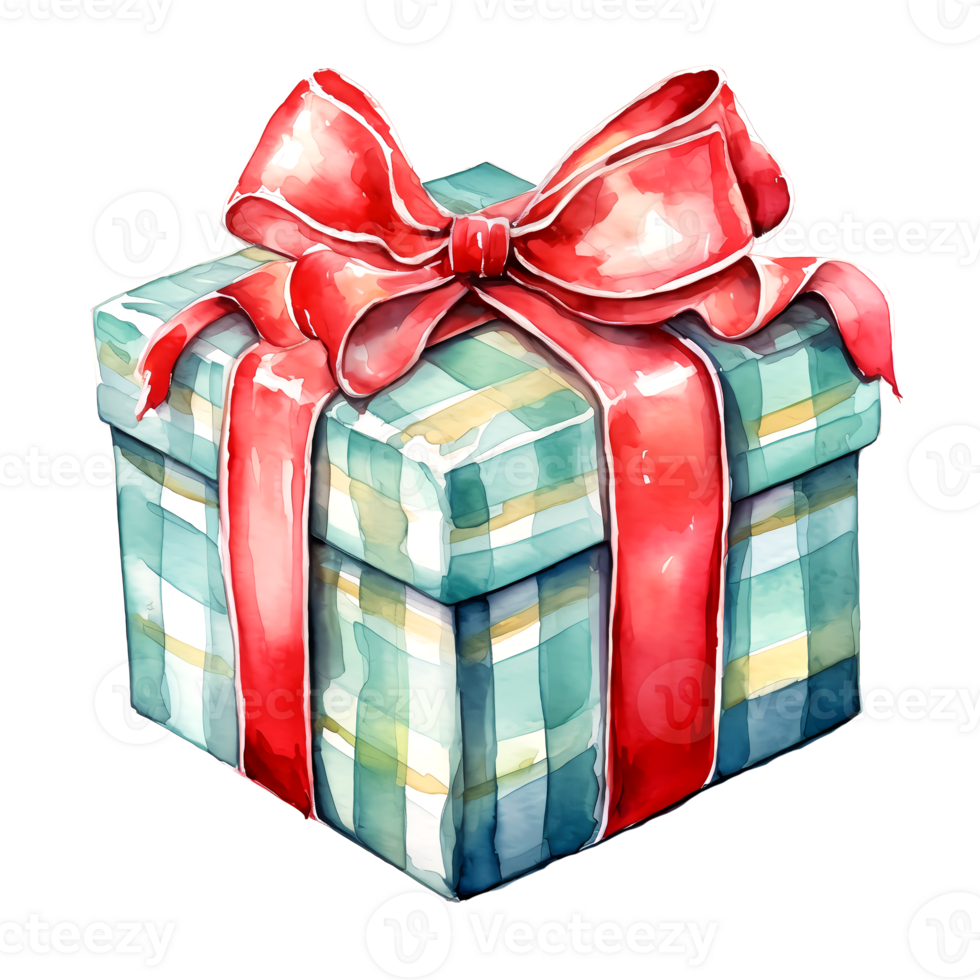 AI generated Watercolor Christmas Gifts.. Clipart. AI generated ...